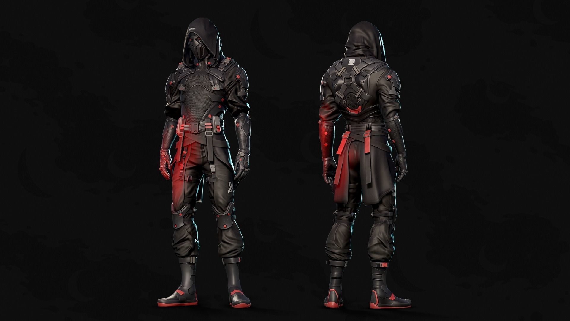 3D model Stellar Rogue - Sci-Fi Characters - Game Ready VR / AR / low-poly | CGTrader