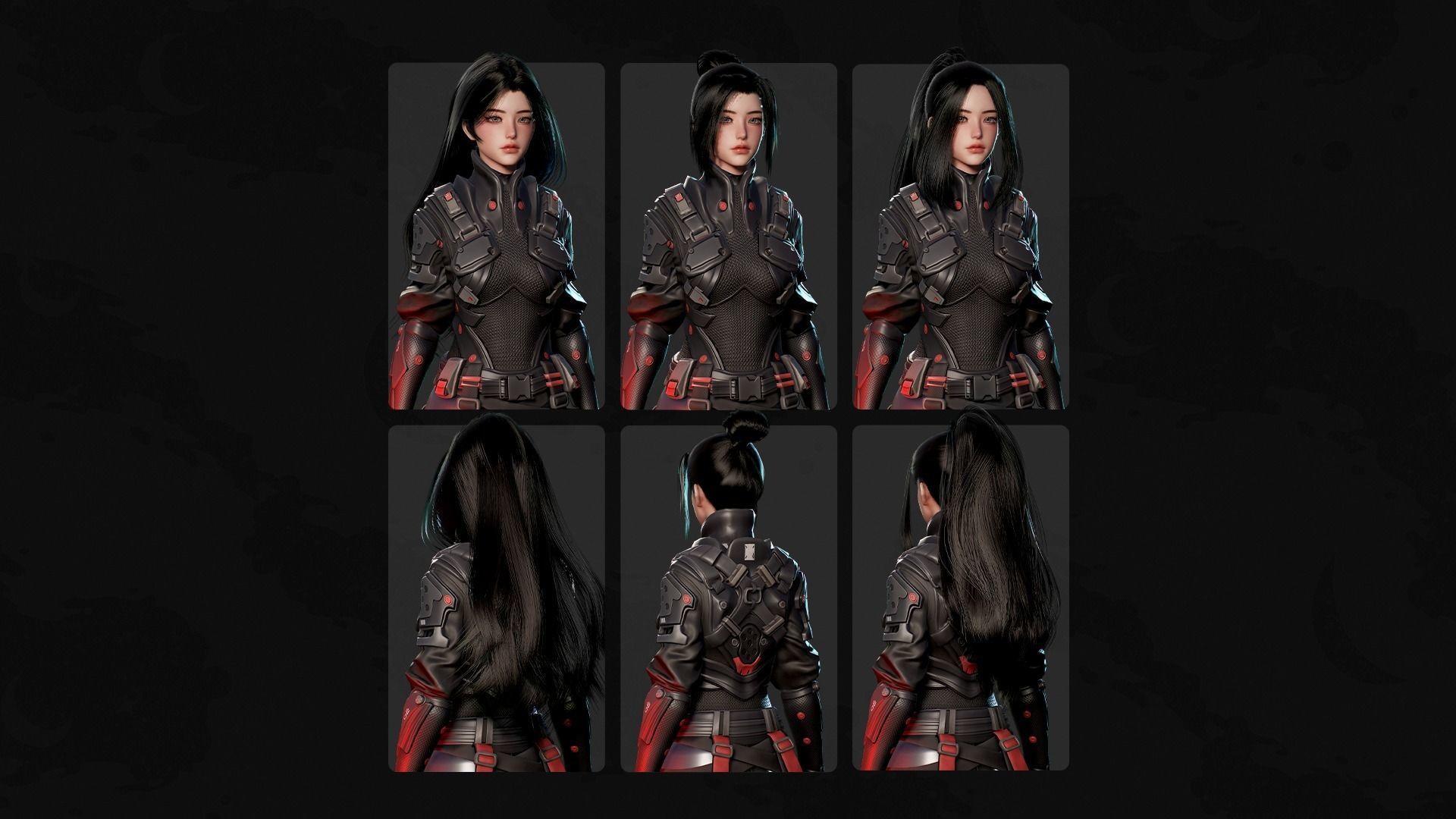 3D model Stellar Rogue - Sci-Fi Characters - Game Ready VR / AR / low-poly | CGTrader