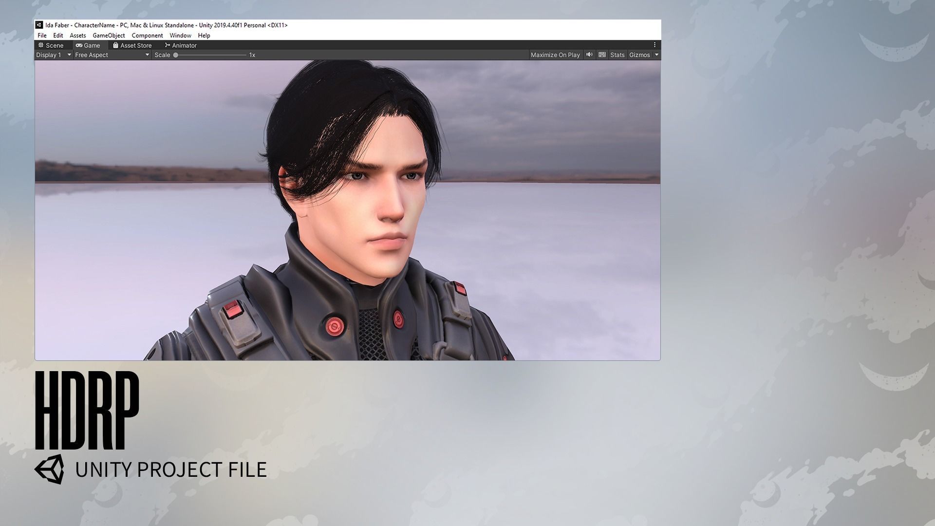 3D model Stellar Rogue - Sci-Fi Characters - Game Ready VR / AR / low-poly | CGTrader