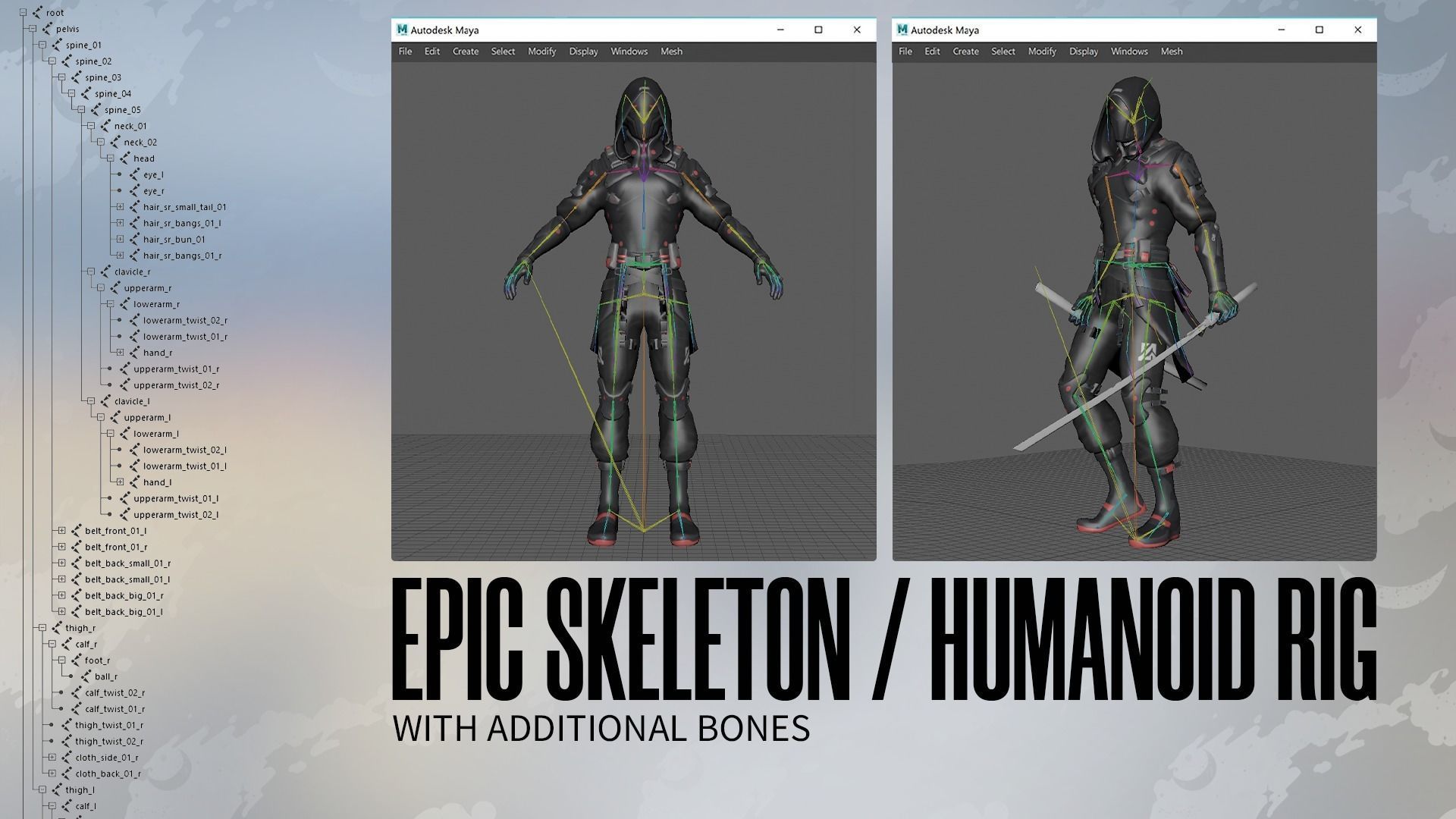 3D model Stellar Rogue - Sci-Fi Characters - Game Ready VR / AR / low-poly | CGTrader