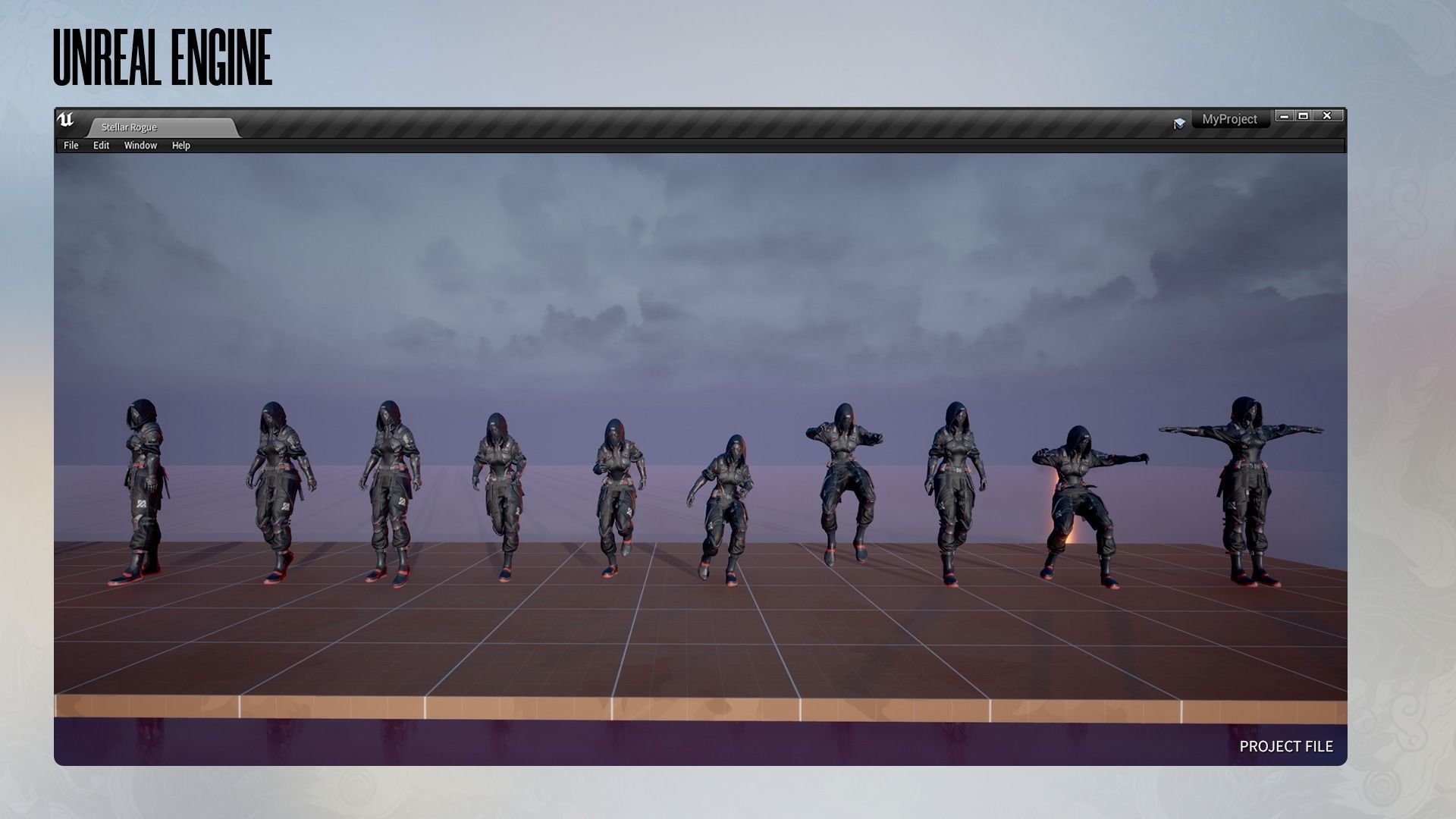 3D model Stellar Rogue - Sci-Fi Characters - Game Ready VR / AR / low-poly | CGTrader