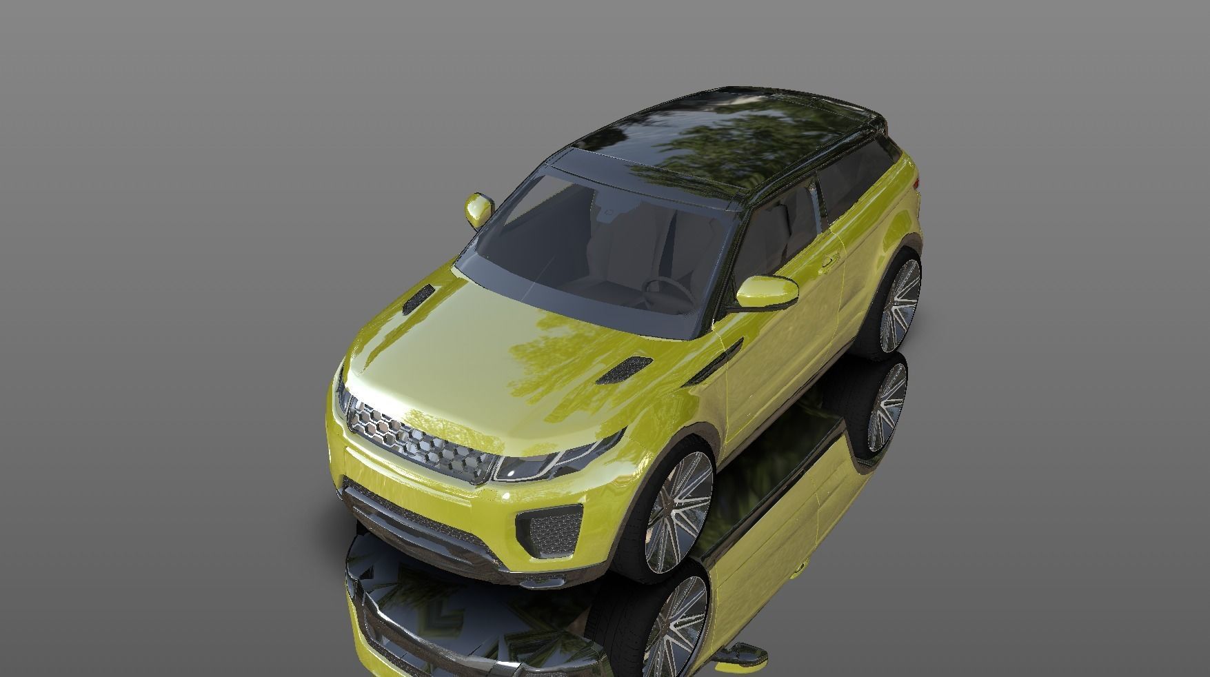 Range Rover - Evoque 3D model Midpoly 3D model | CGTrader