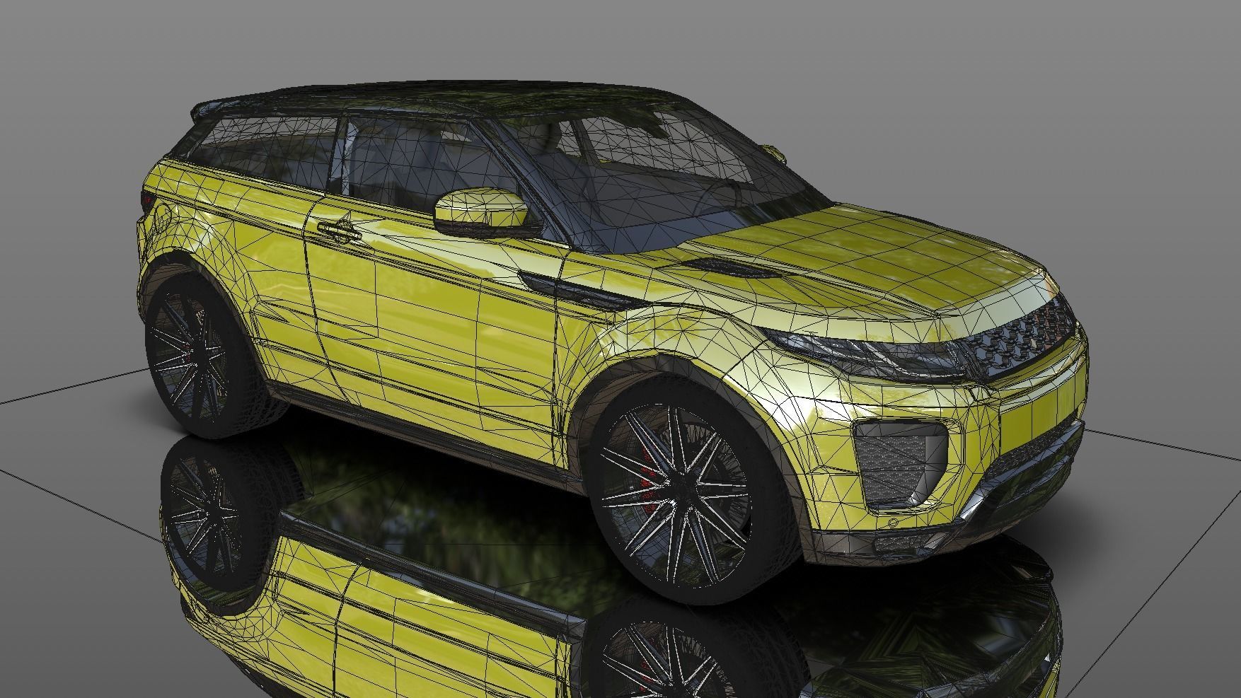 Range Rover - Evoque 3D model Midpoly 3D model | CGTrader