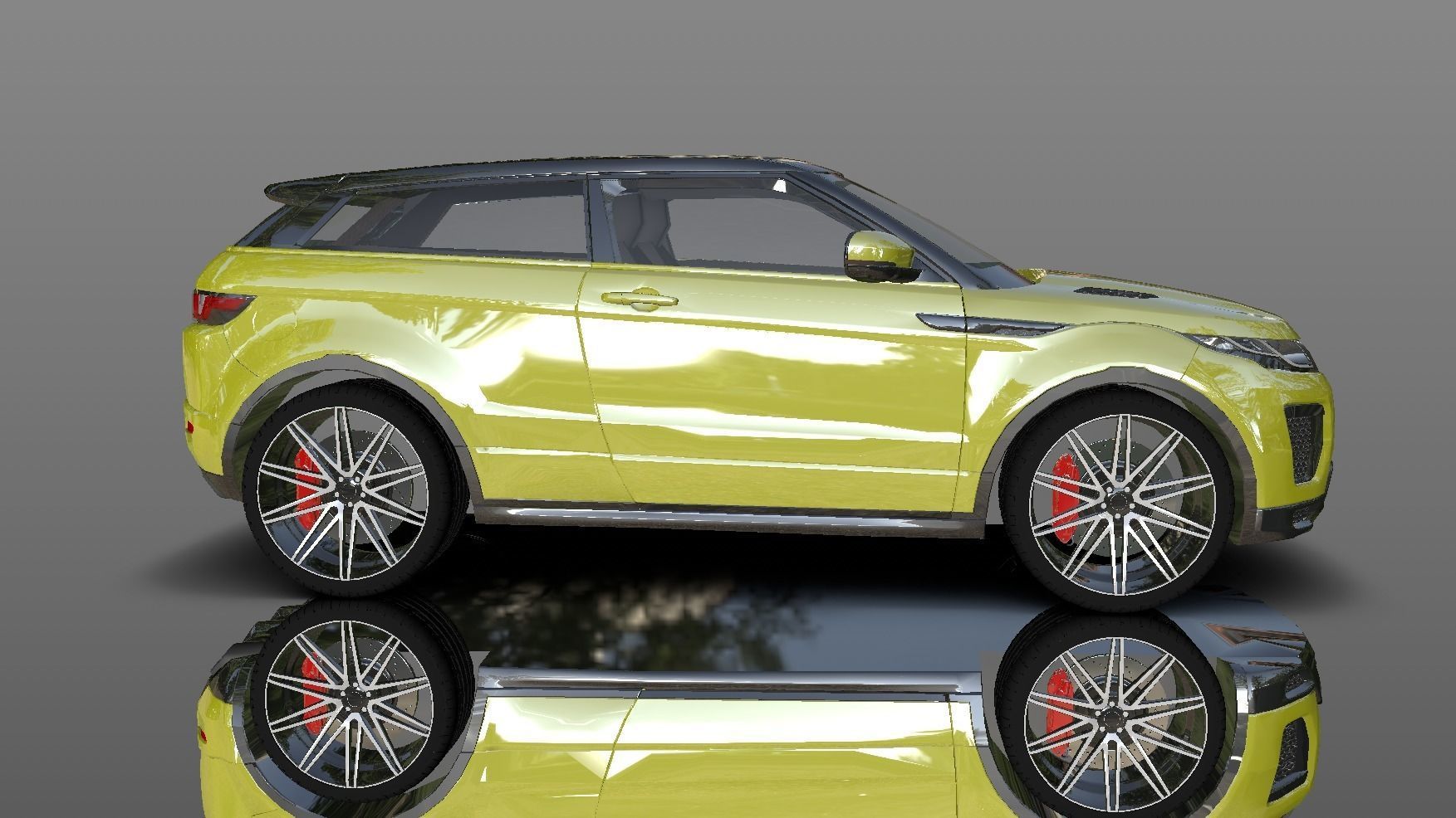 Range Rover - Evoque 3D model Midpoly 3D model | CGTrader