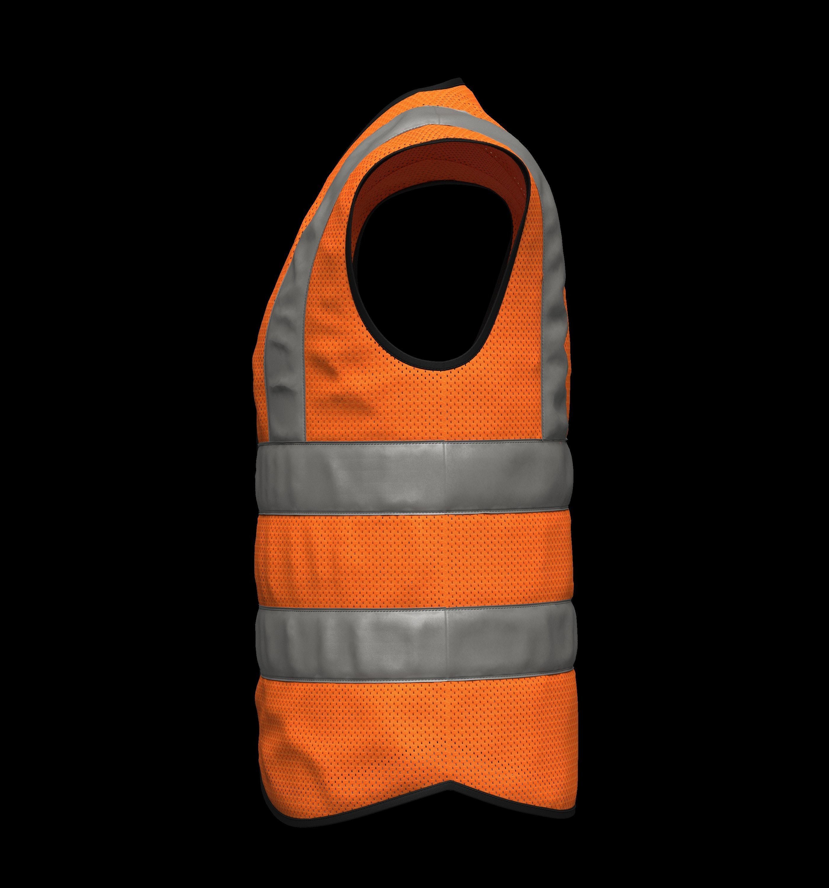 safety vests 3d Model 3D model | CGTrader
