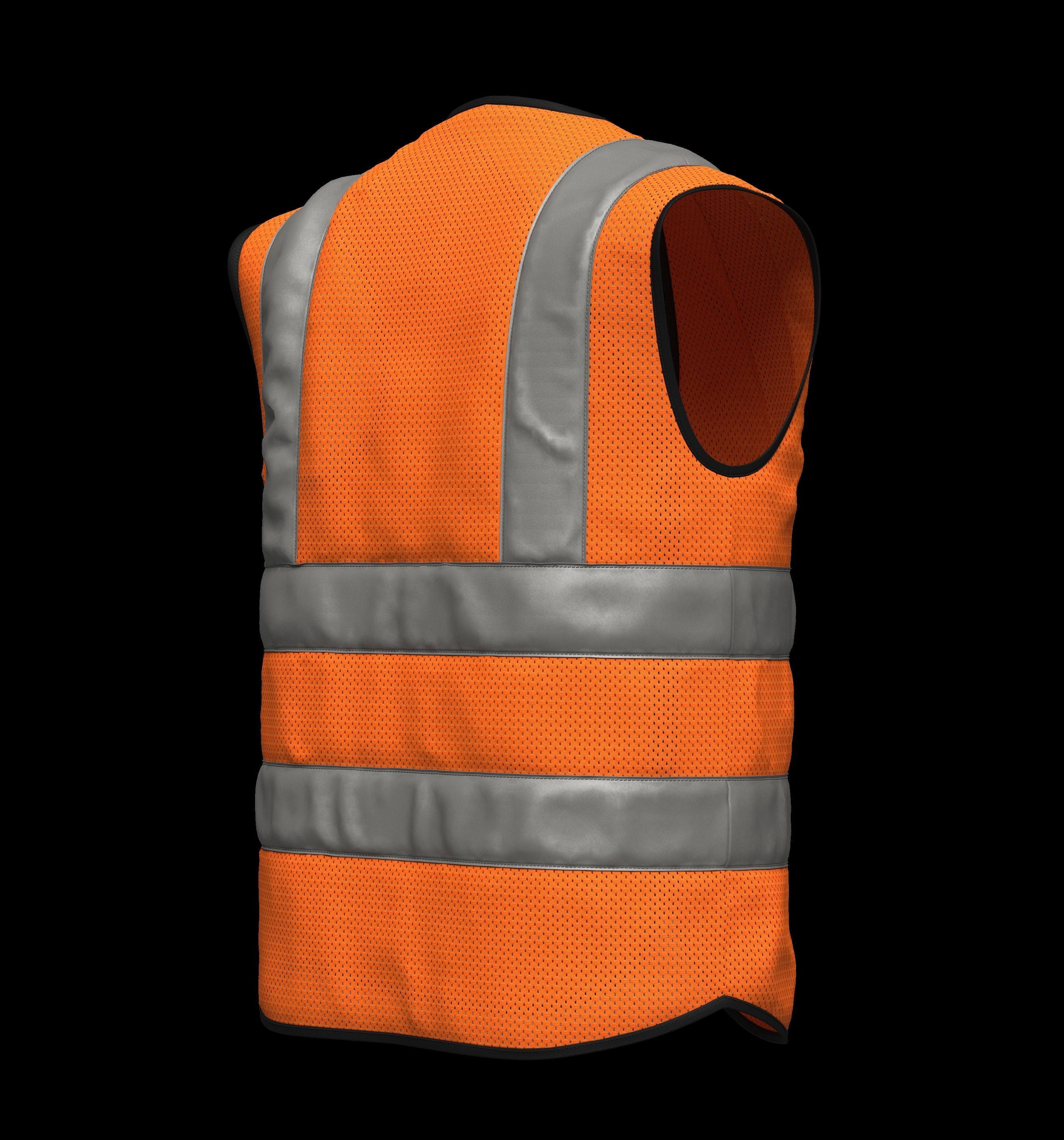 safety vests 3d Model 3D model | CGTrader