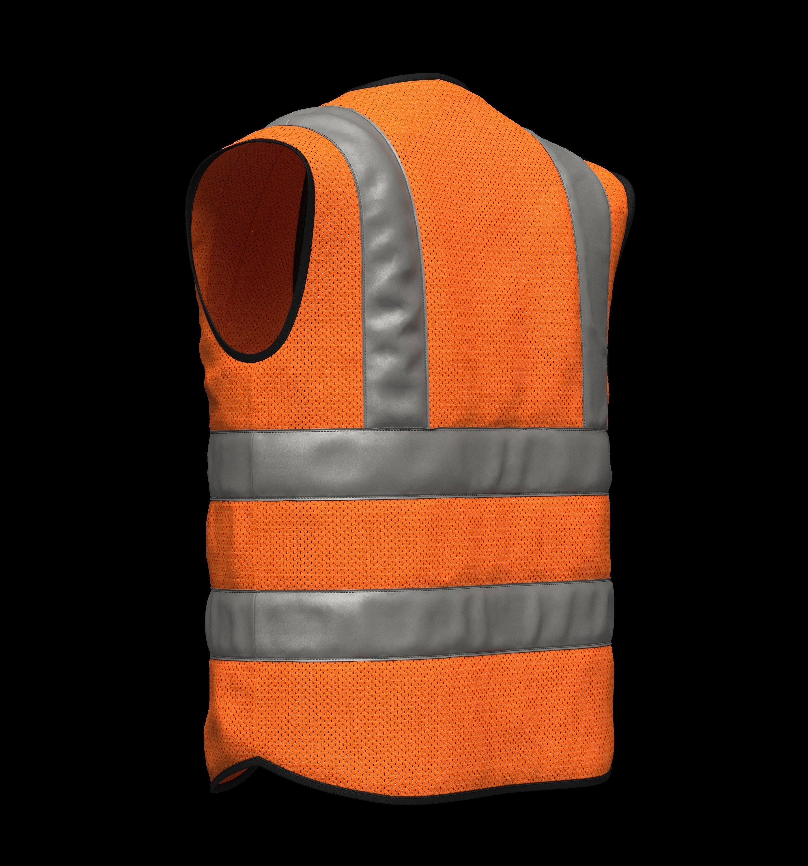 safety vests 3d Model 3D model | CGTrader