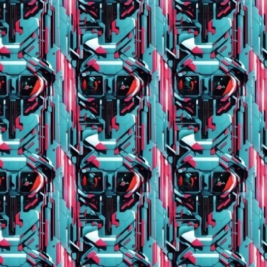 Seamless SciFi Patterns 3D Model Collection | CGTrader