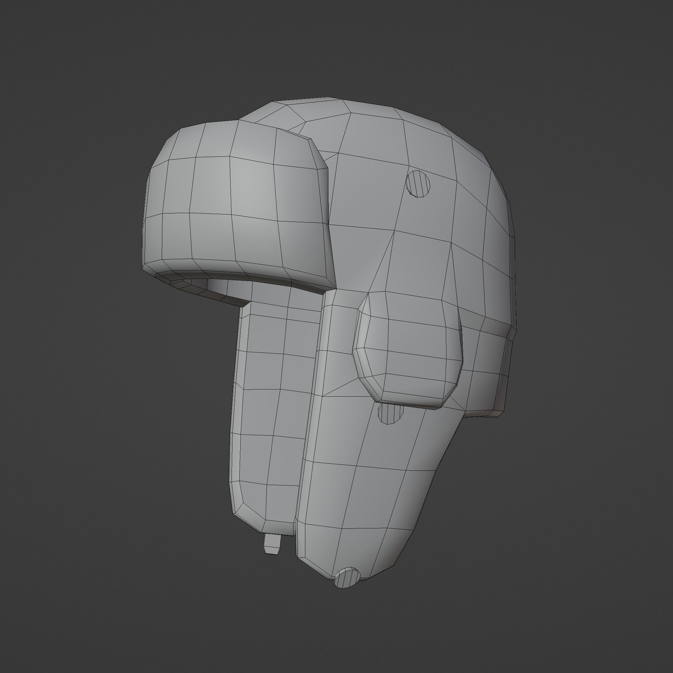 3D model Ushanka - Trapper hat VR / AR / low-poly | CGTrader