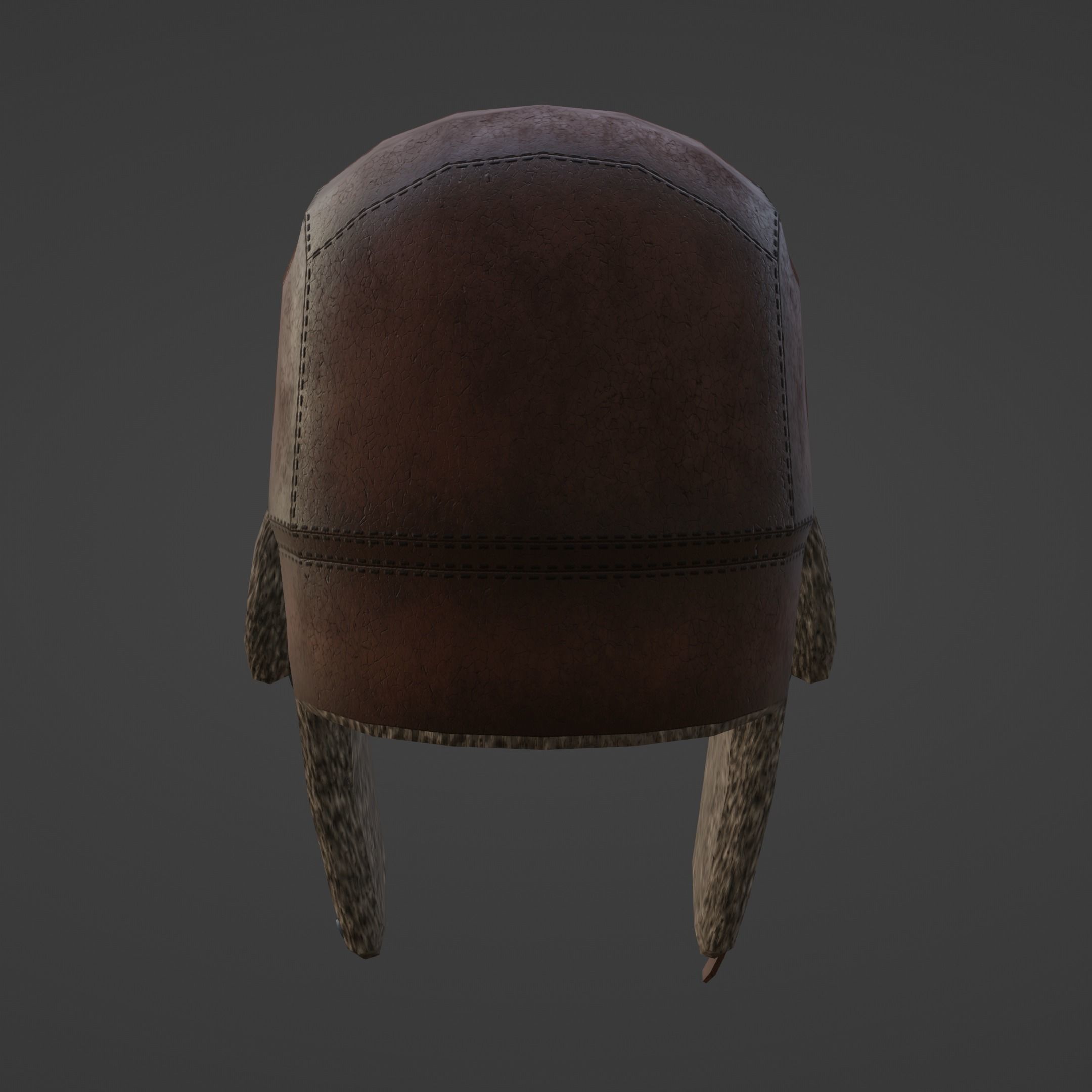 3D model Ushanka - Trapper hat VR / AR / low-poly | CGTrader
