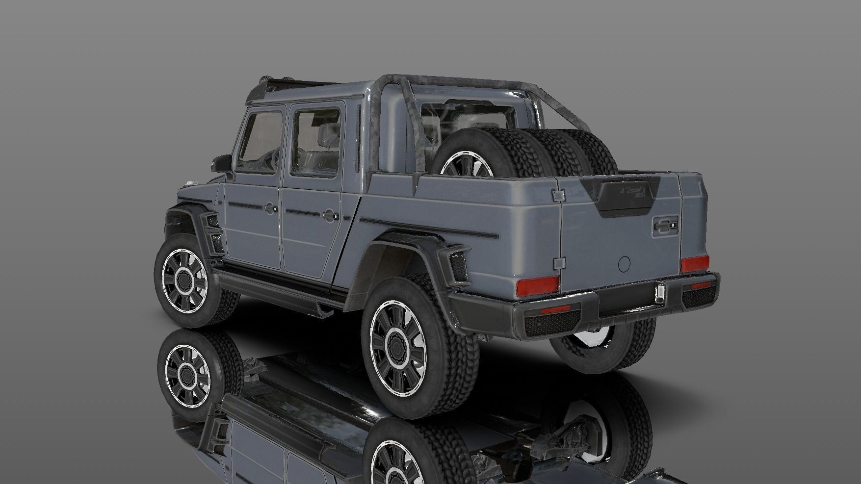 3D model New Stylish Design Adventure Jeep Lowpoly 3D Model VR / AR ...