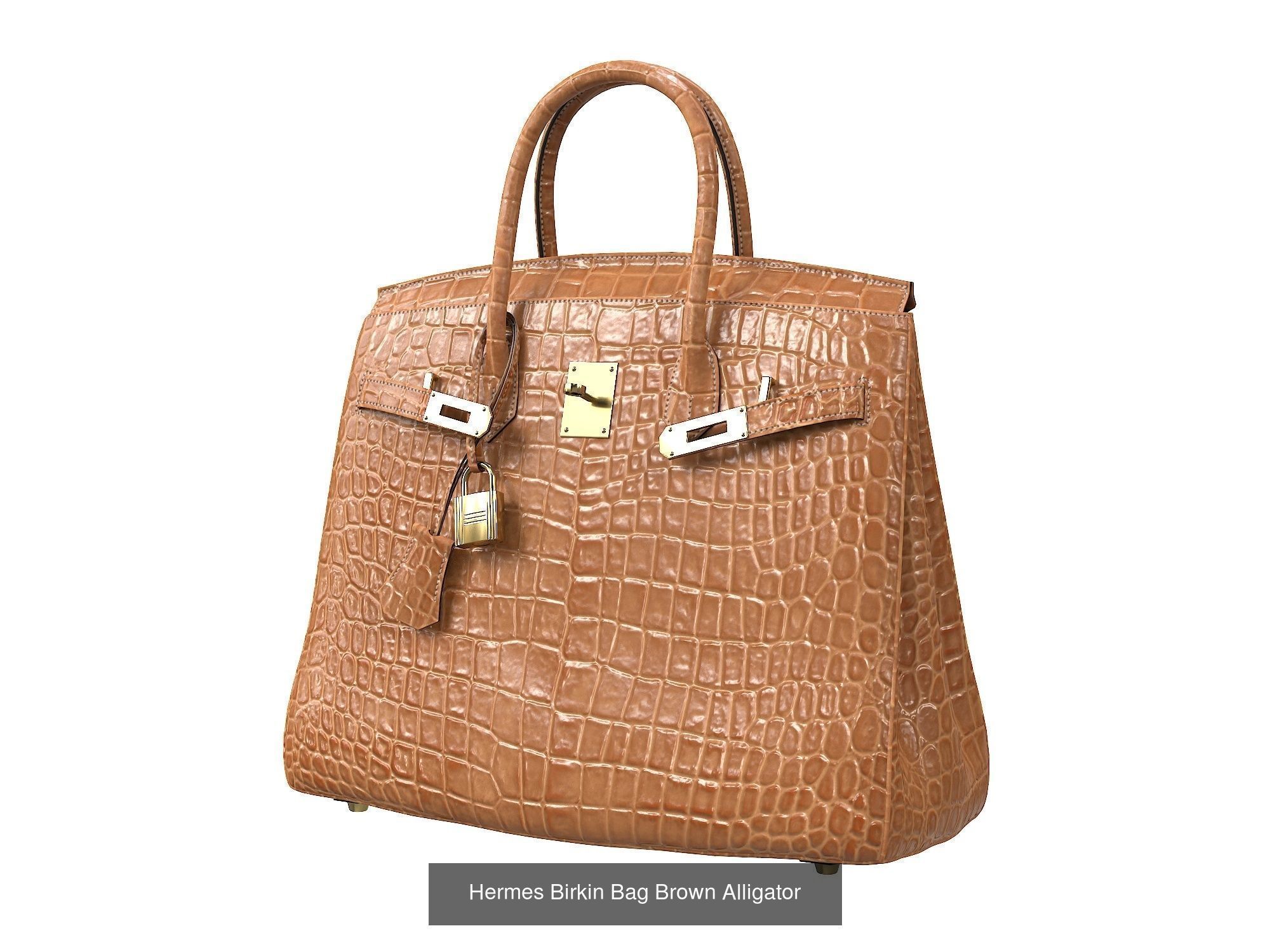 3D Model Collection Hermes Birkin Bag VR / AR / low-poly | CGTrader