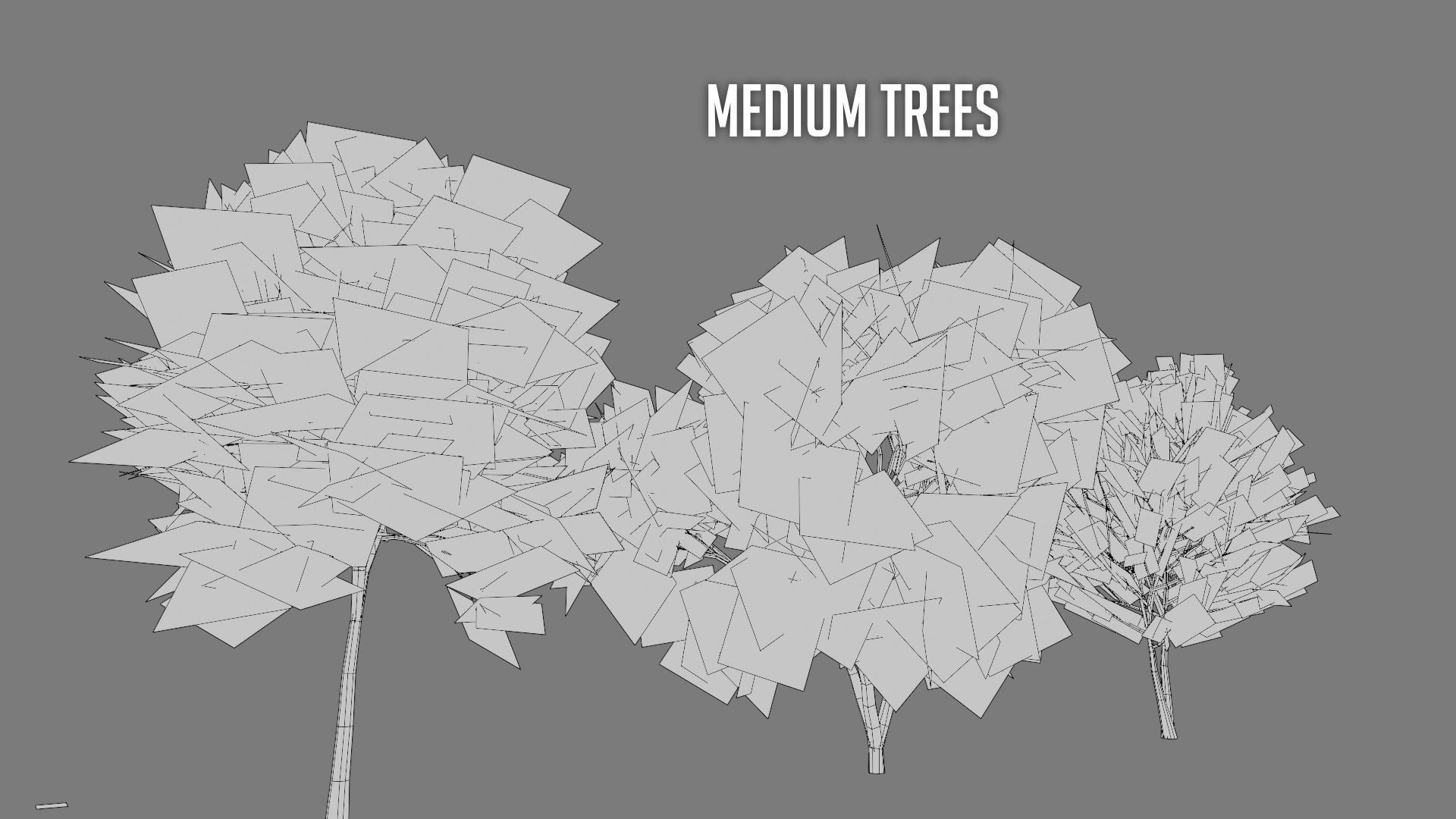 3D model Forest Tree Set VR / AR / low-poly | CGTrader