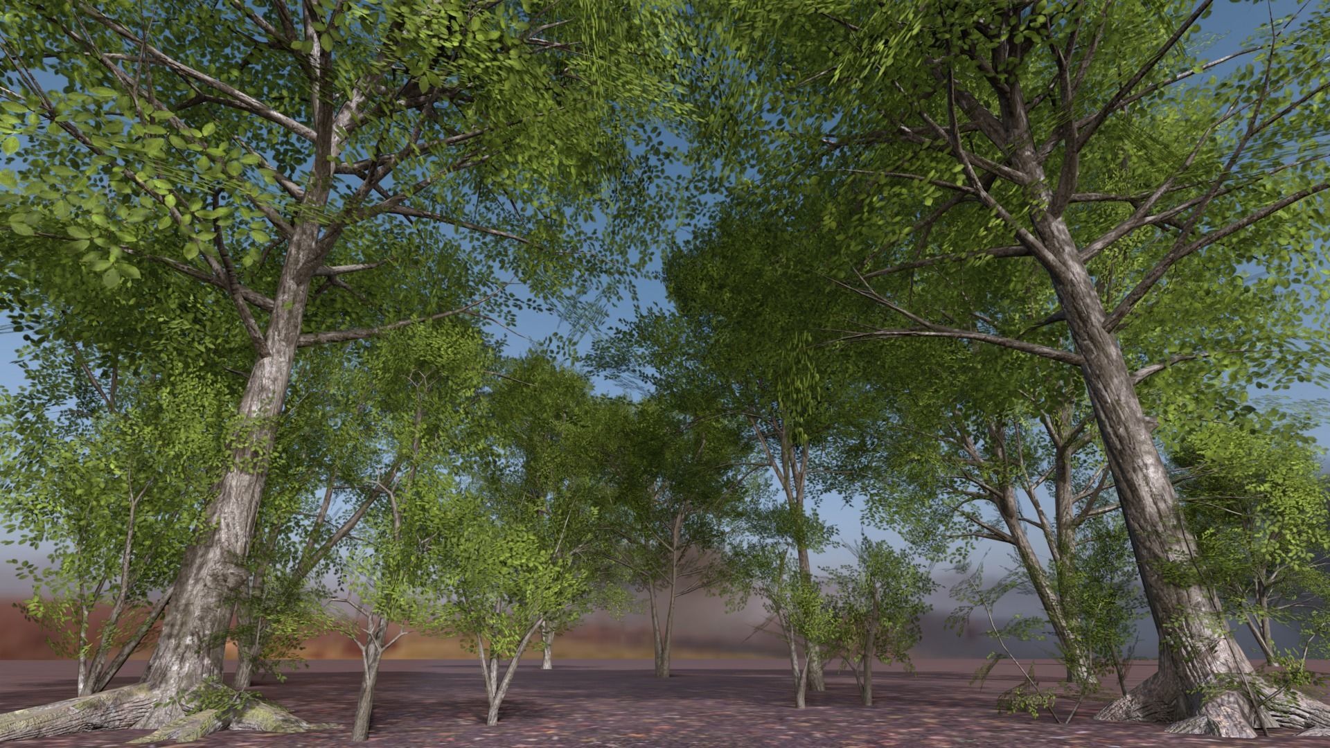 3D model Forest Tree Set VR / AR / low-poly | CGTrader