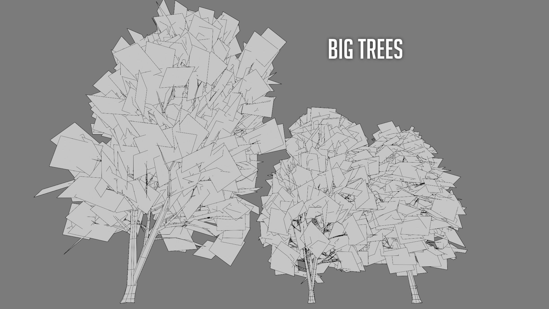 3D model Forest Tree Set VR / AR / low-poly | CGTrader