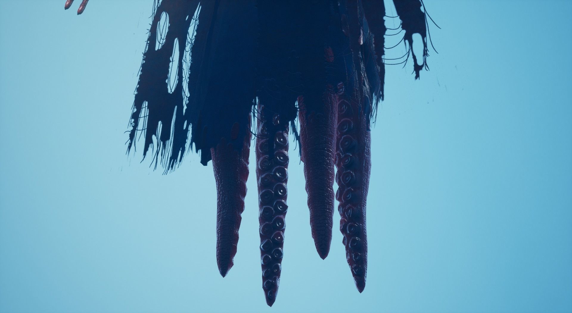 3D model Tentacle Demon - Rigged with Tentacles - 4k UE5 VR / AR / low ...