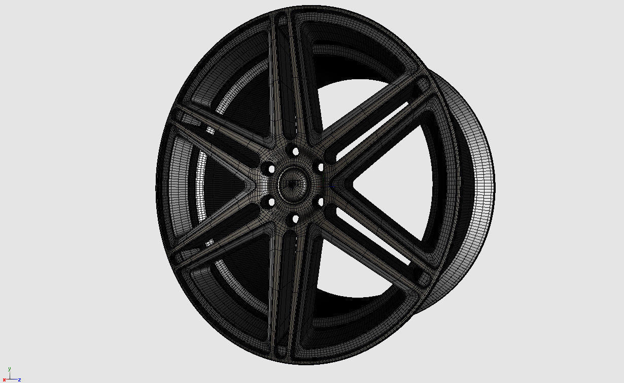Wheel Custom Model DUB Skillz 3D model | CGTrader