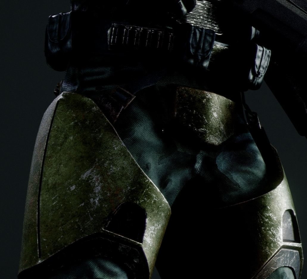 Halo Wars Styled Marine 3D model rigged | CGTrader