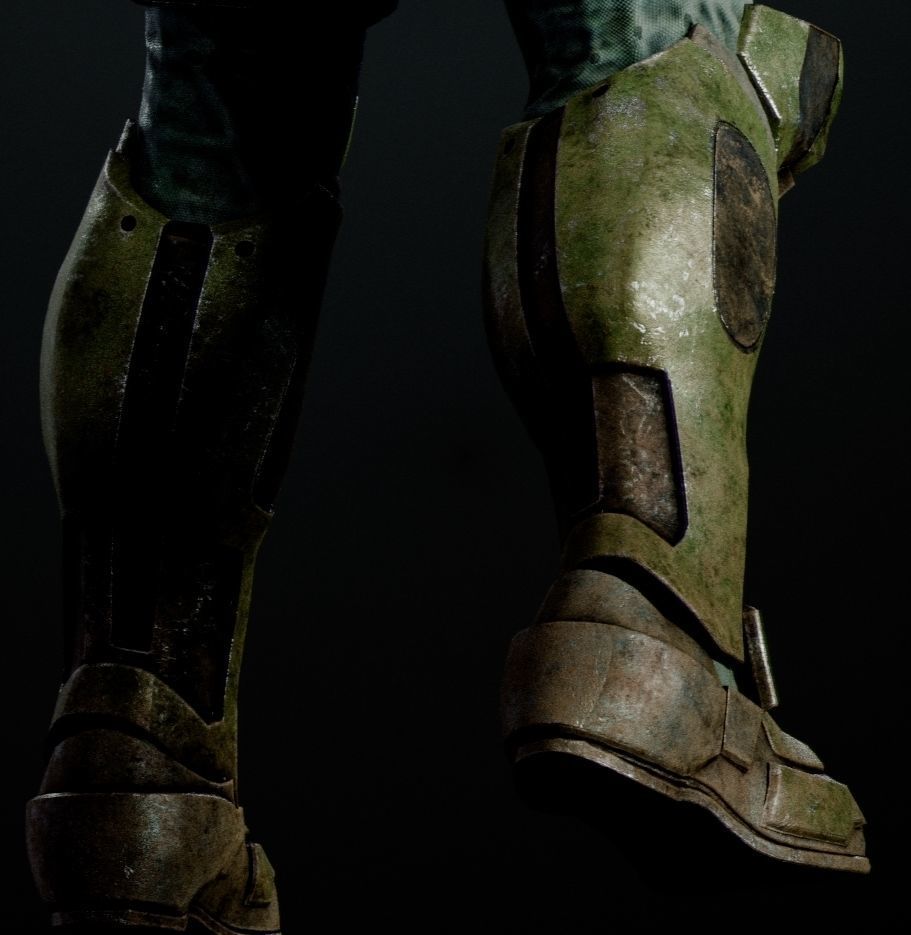 Halo Wars Styled Marine 3D model rigged | CGTrader