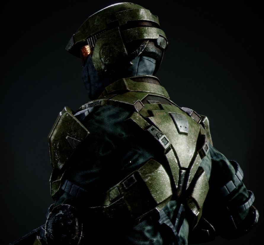 Halo Wars Styled Marine 3D model rigged | CGTrader