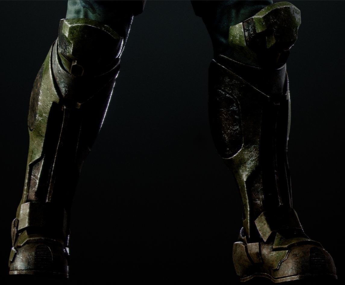 Halo Wars Styled Marine 3D model rigged | CGTrader