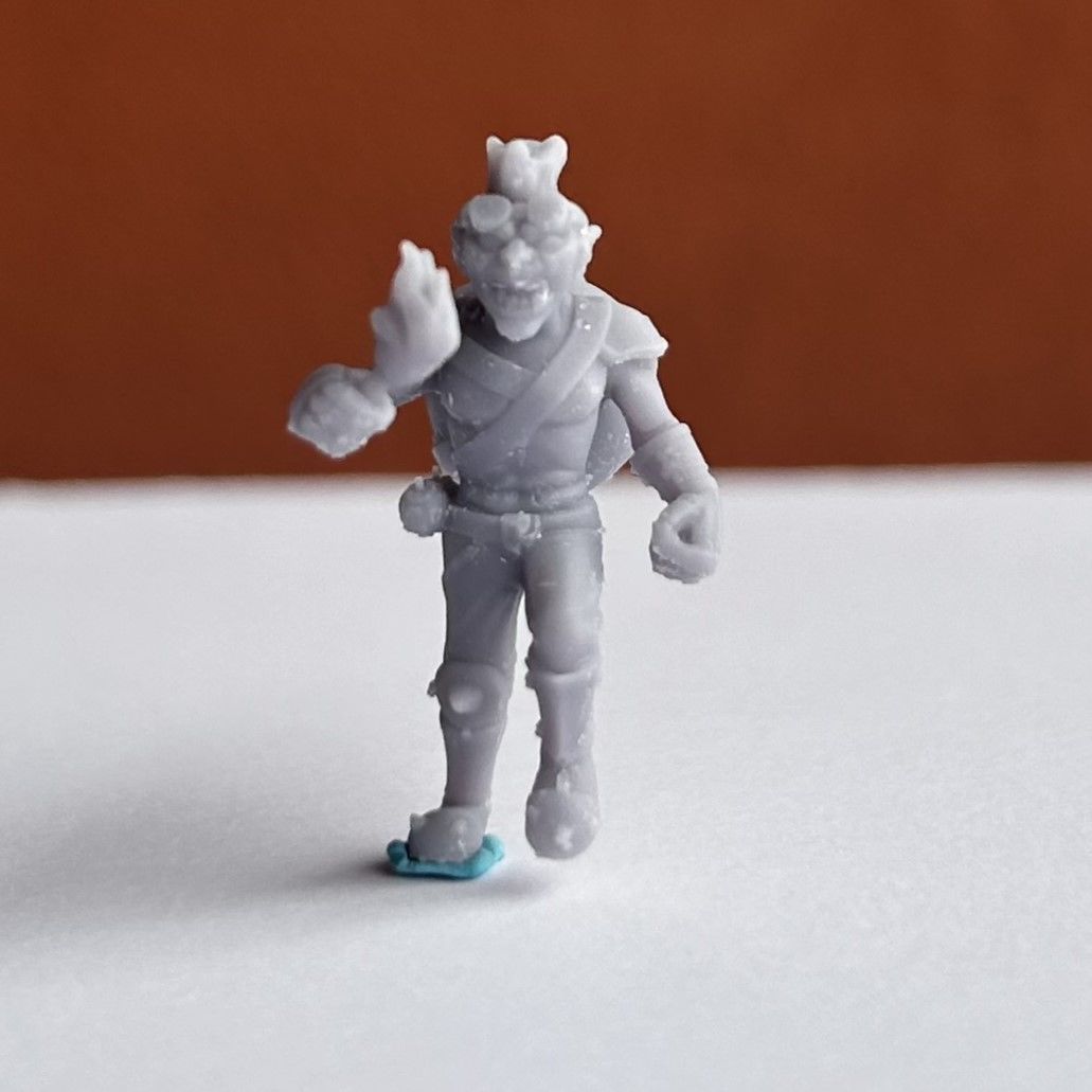 Goblin Sapper ver 2 -goblin with bomb 3D model 3D printable | CGTrader