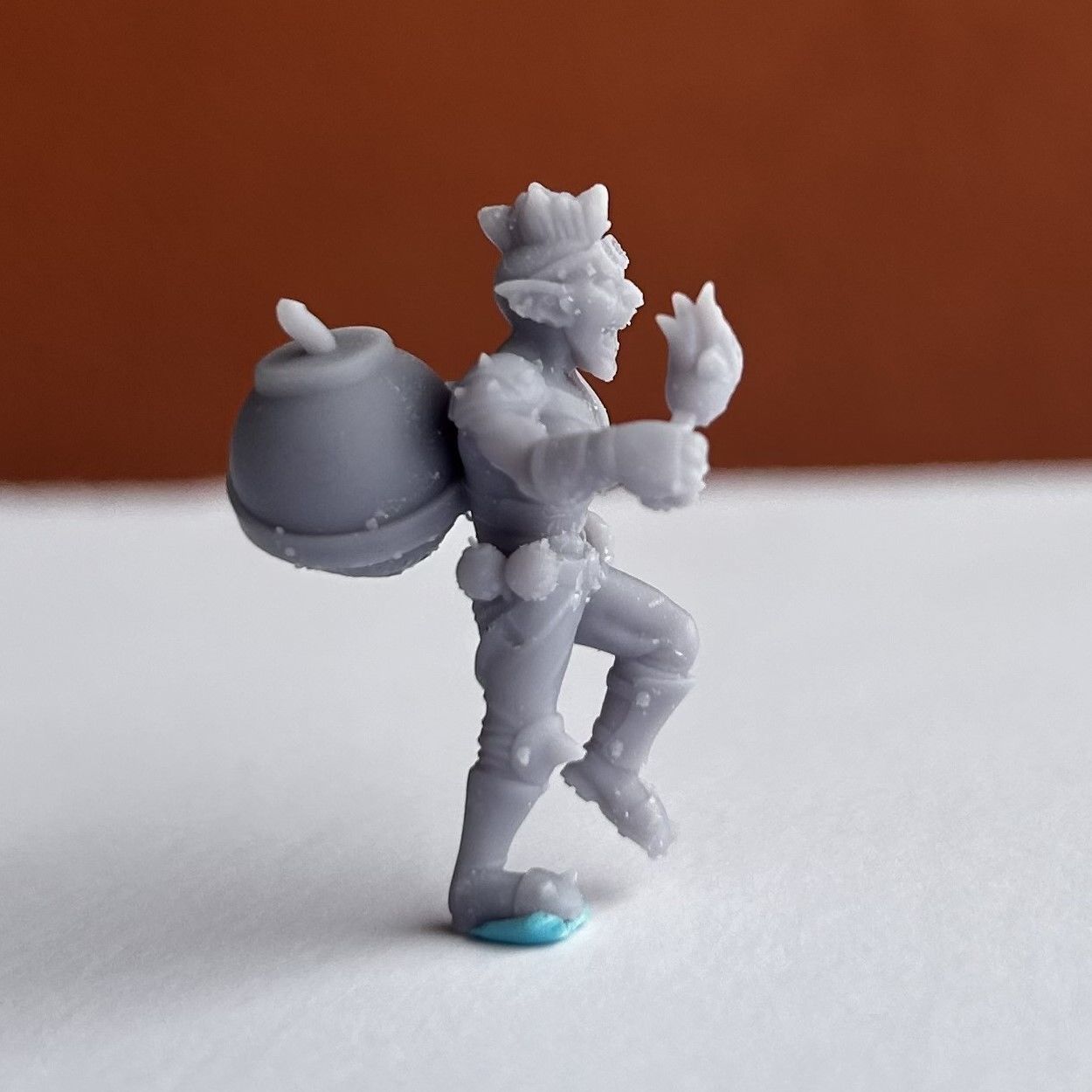Goblin Sapper ver 2 -goblin with bomb 3D model 3D printable | CGTrader