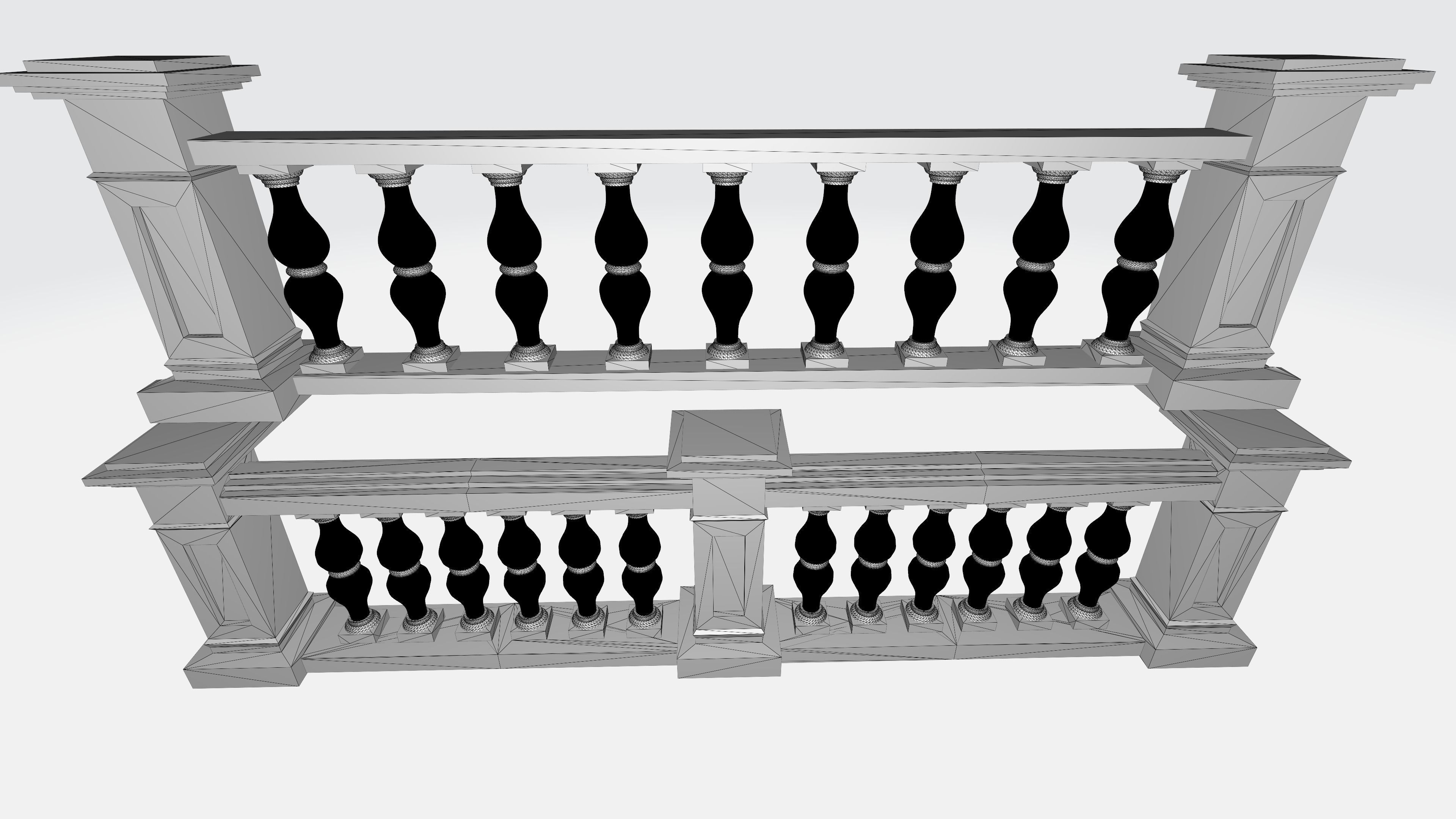 3D Balustrade Models 3D model | CGTrader