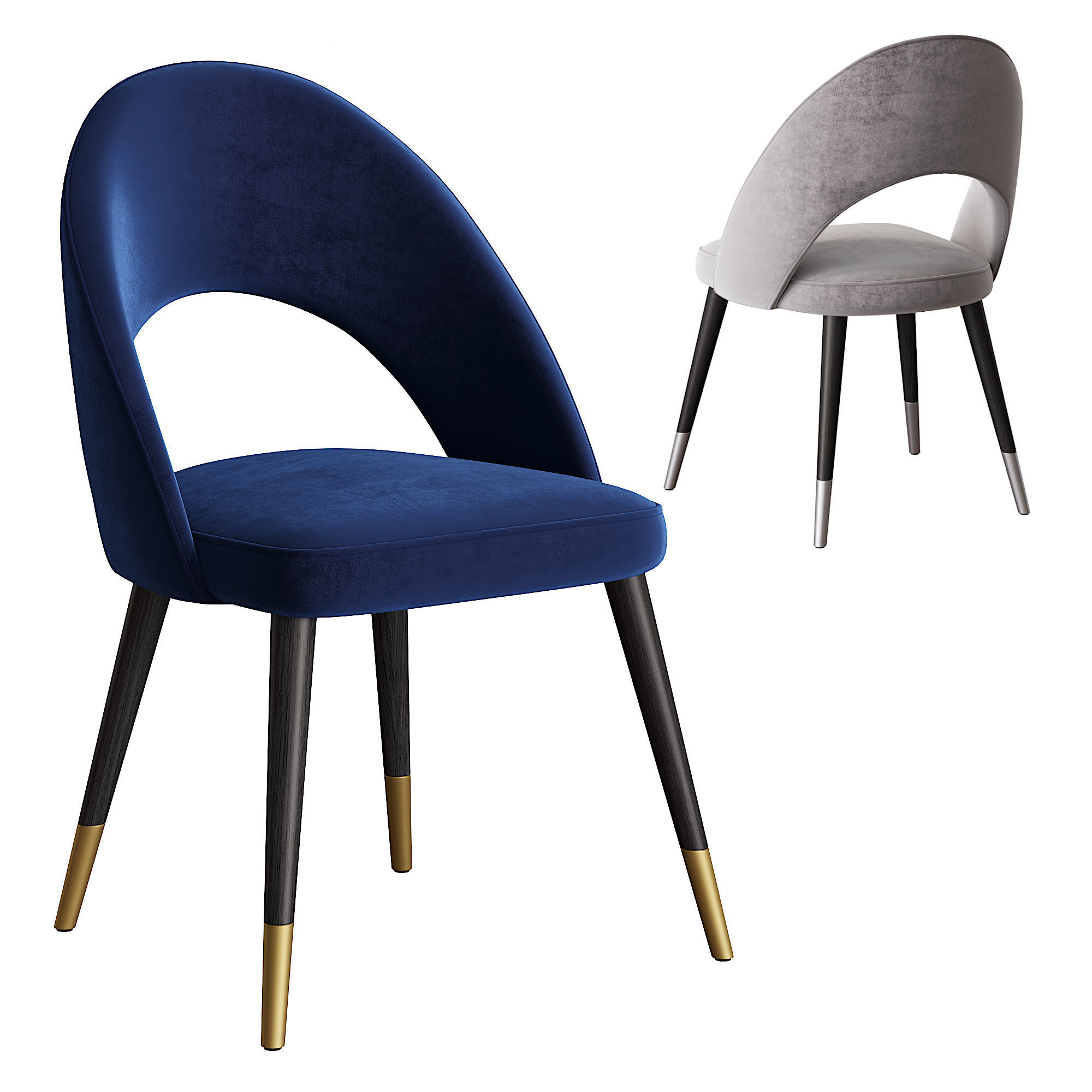 Rossini Dining Chair 3D model | CGTrader