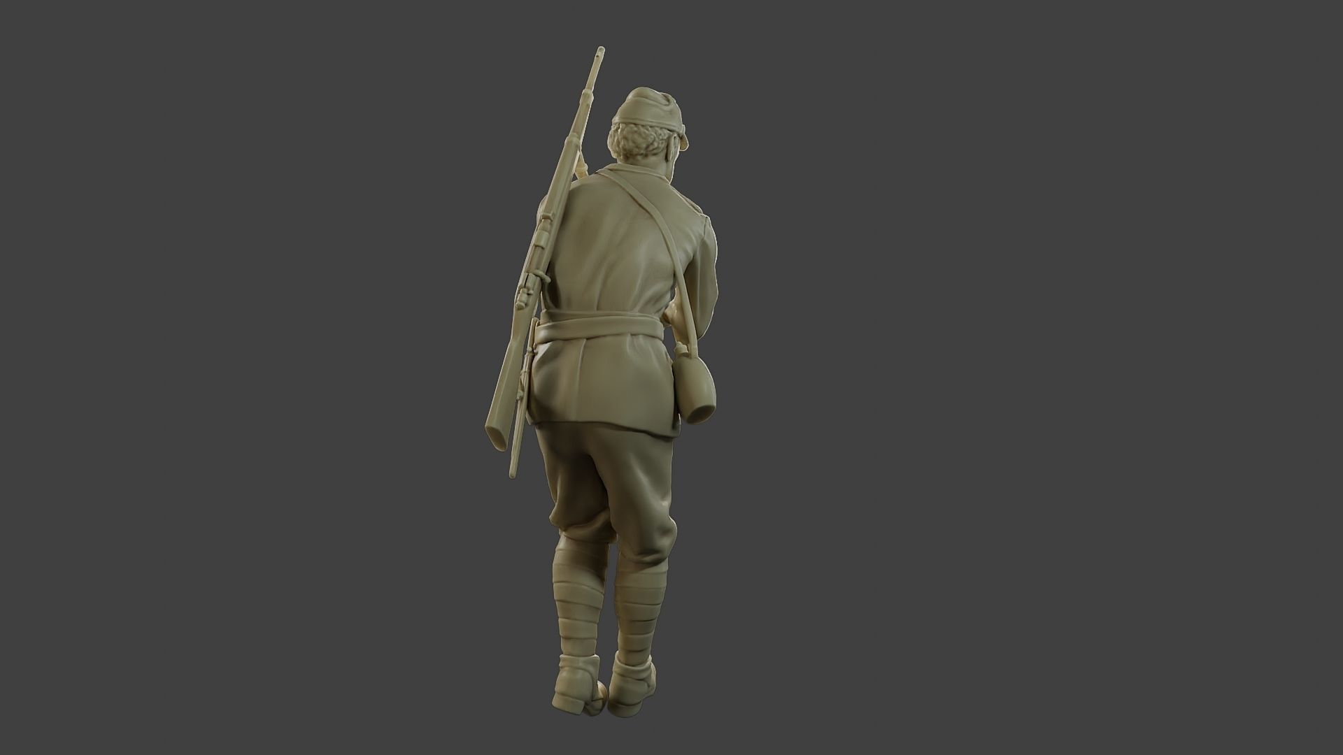Italian soldier Attach2 ww2 IT10 3D model 3D printable | CGTrader