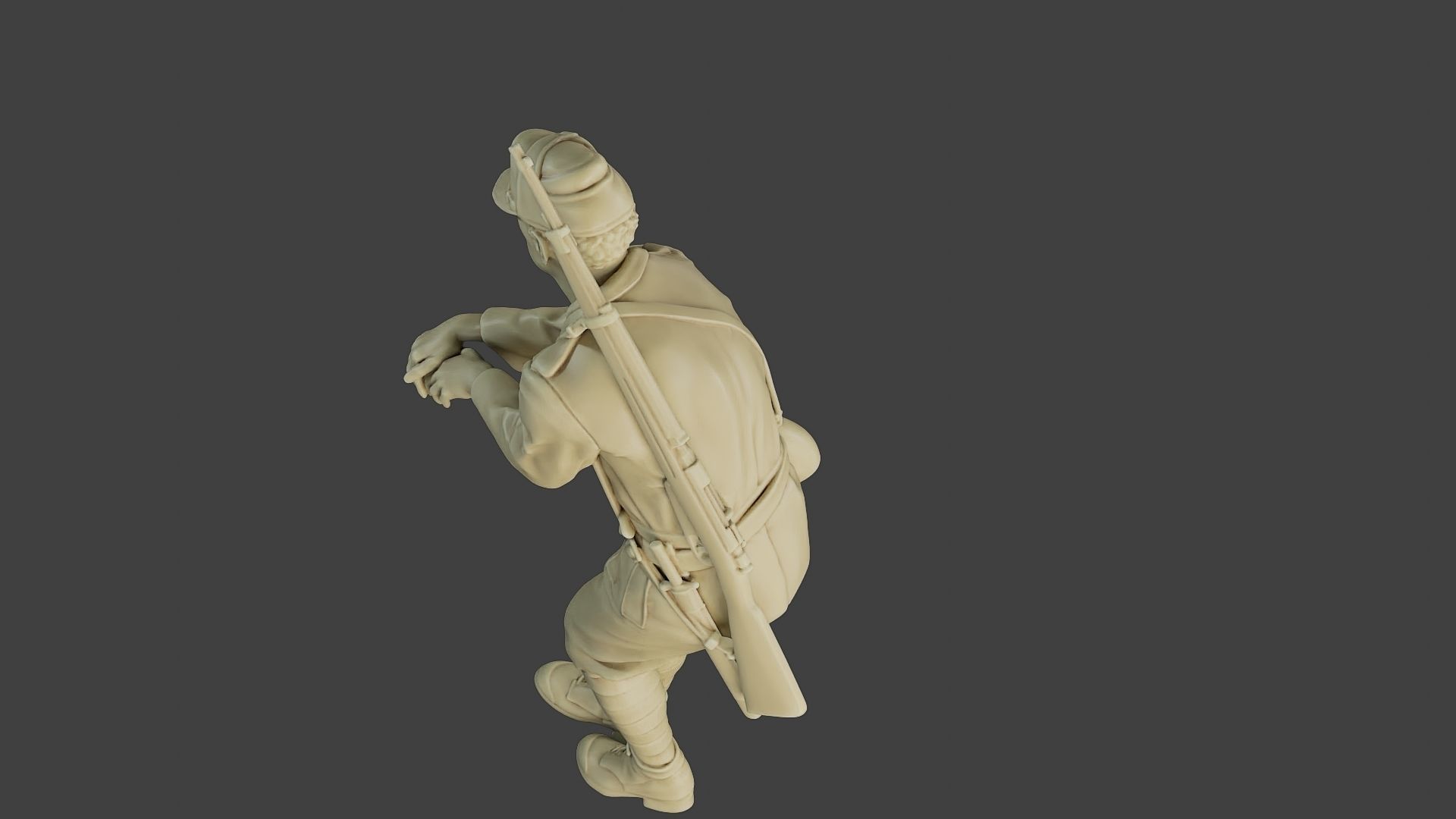 Italian soldier Attach2 ww2 IT10 3D model 3D printable | CGTrader