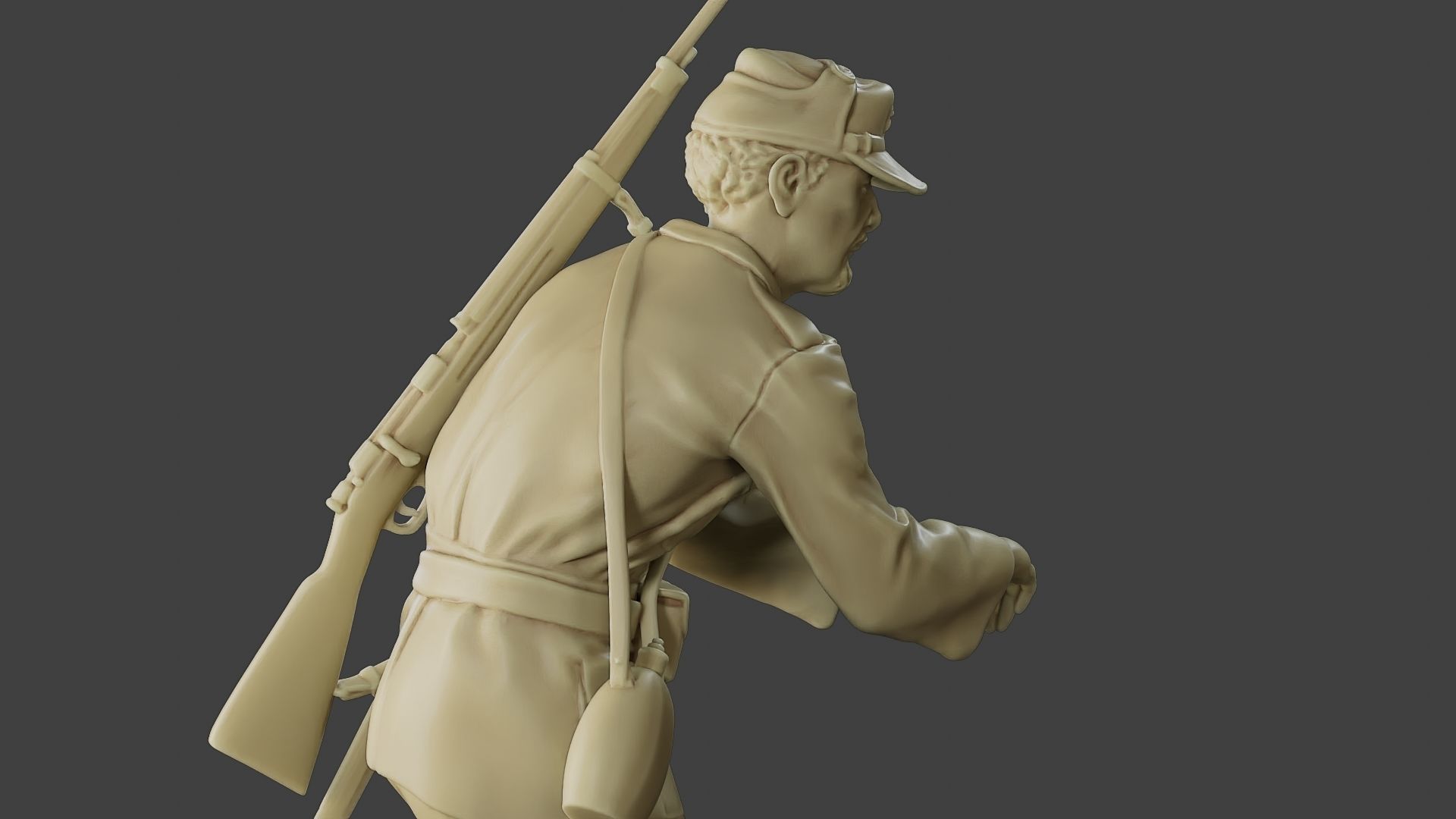 Italian soldier Attach2 ww2 IT10 3D model 3D printable | CGTrader