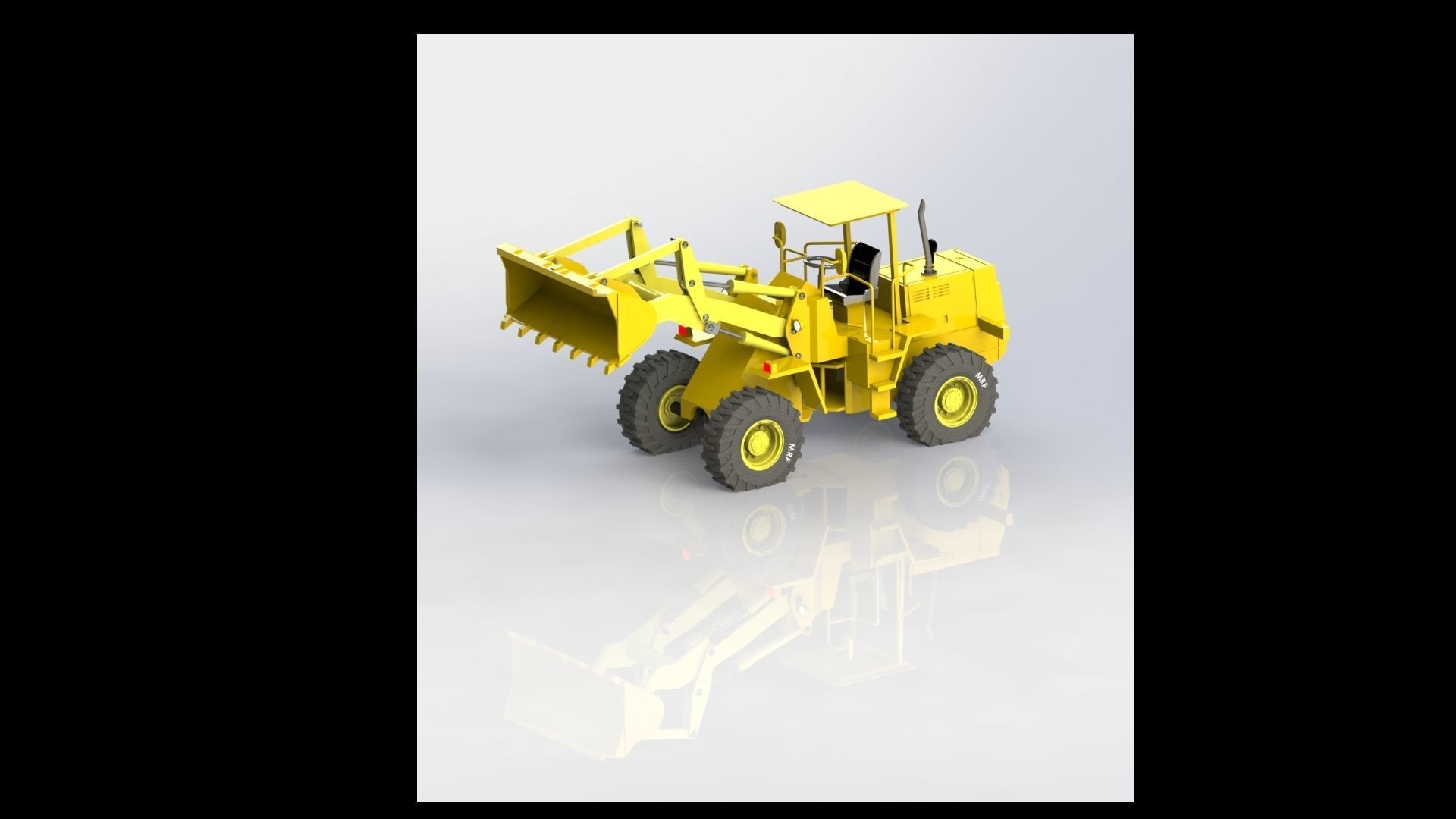 wheel loader 3D model | CGTrader