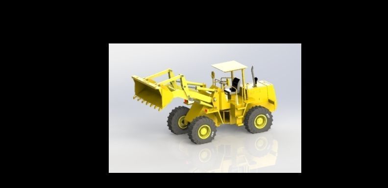 wheel loader 3D model | CGTrader