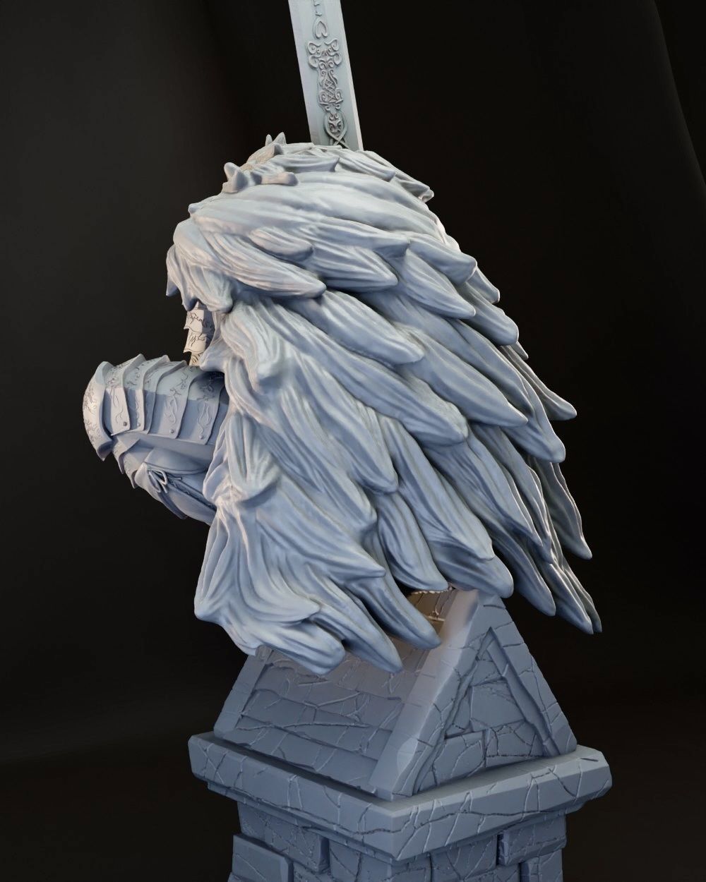 Blaidd 3D model 3D printable | CGTrader