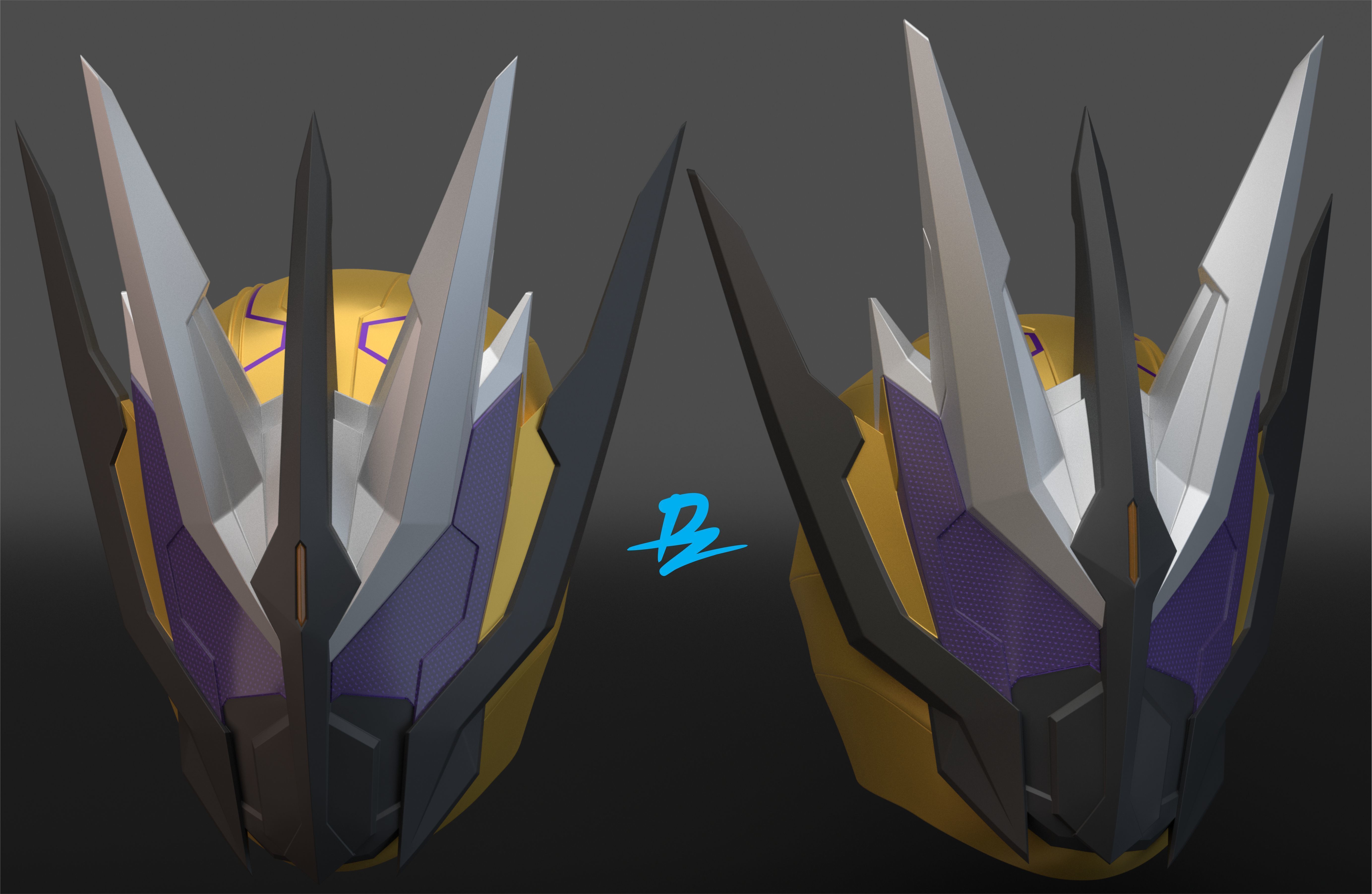 Kamen rider thouser 3D model 3D printable | CGTrader