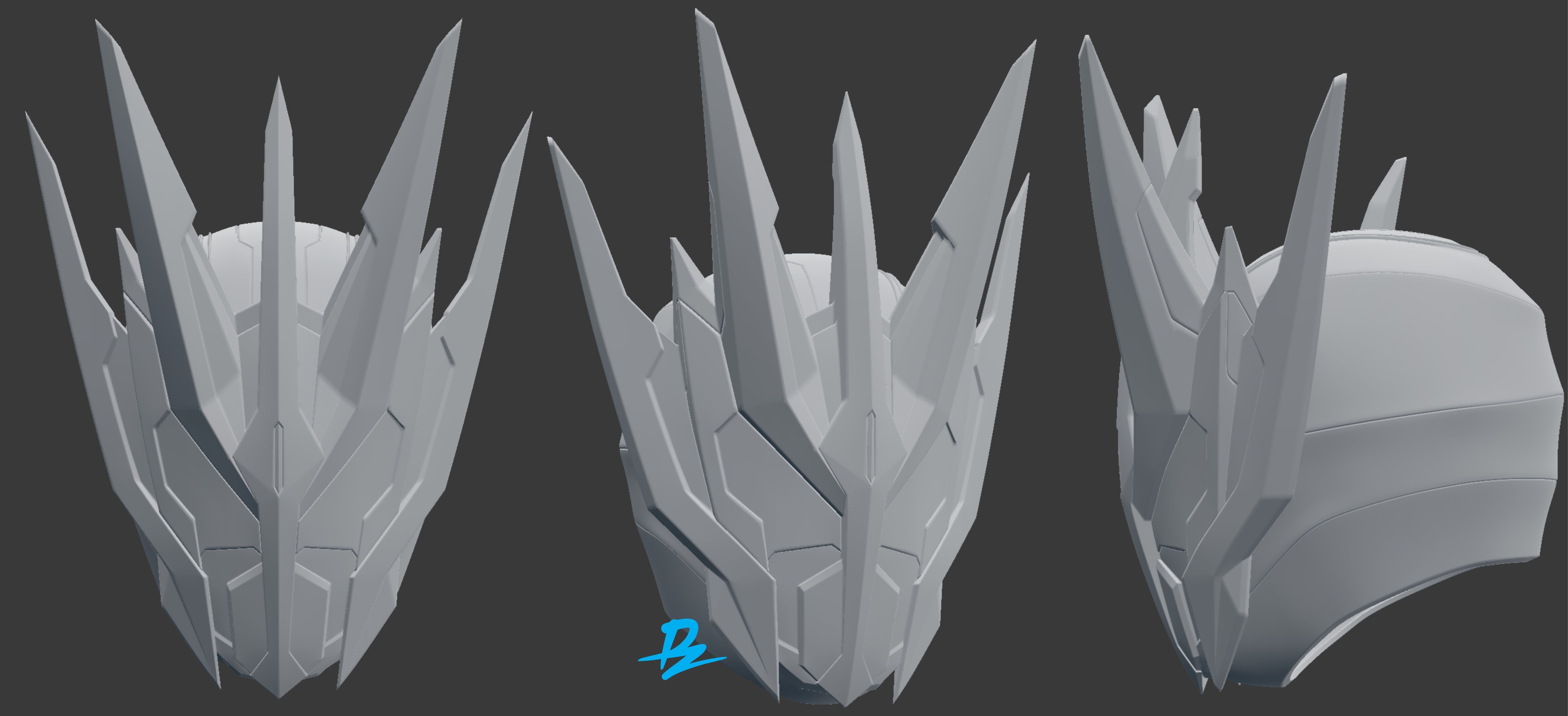 Kamen rider thouser 3D model 3D printable | CGTrader