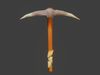 3D model Low Poly PickAxe for games engines Unity Godot Unreal Engine ...