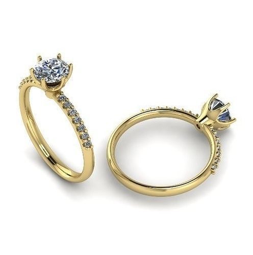 Soliter ring N011986 3D model 3D printable | CGTrader