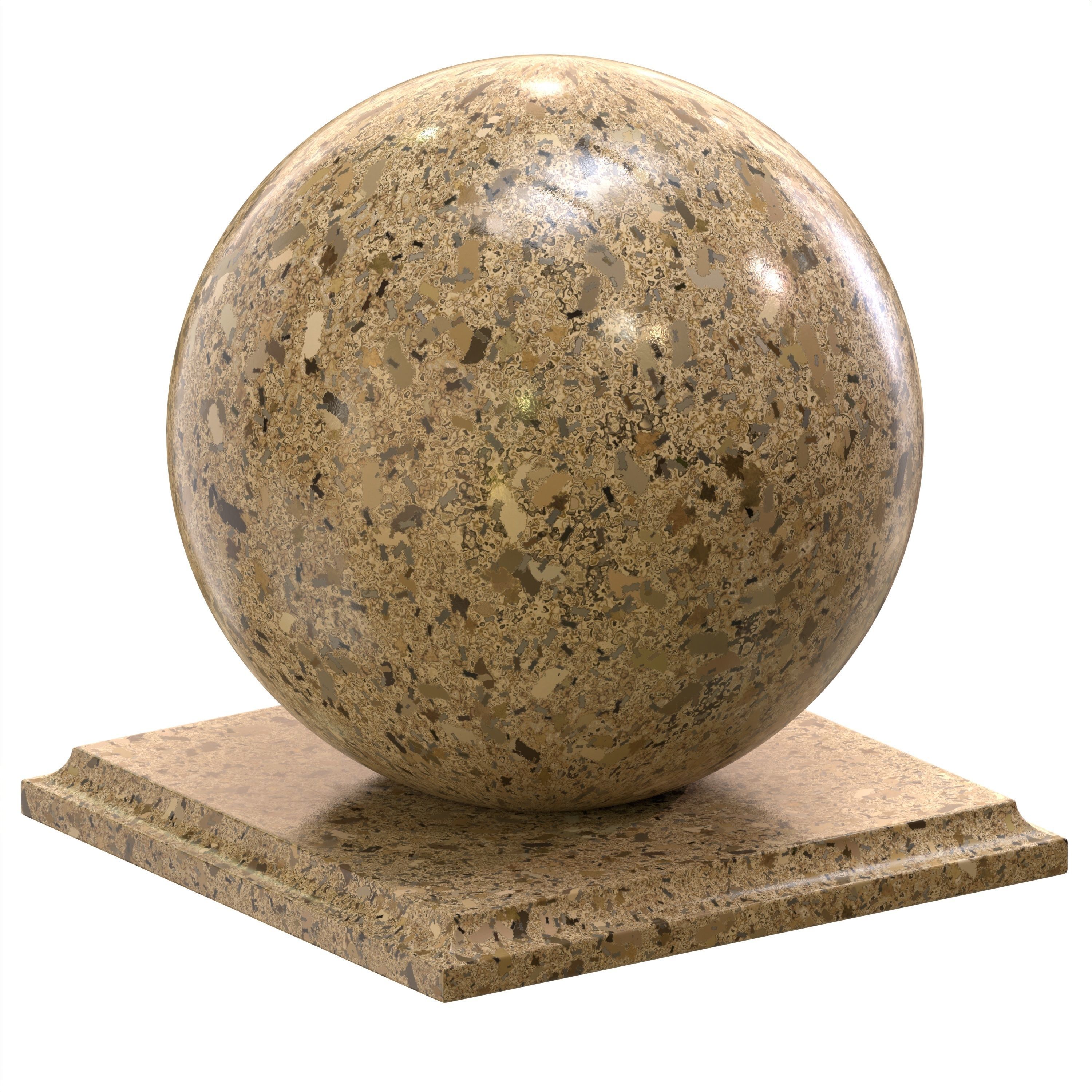 Granite stone PBR Texture with SBSAR material Texture | CGTrader