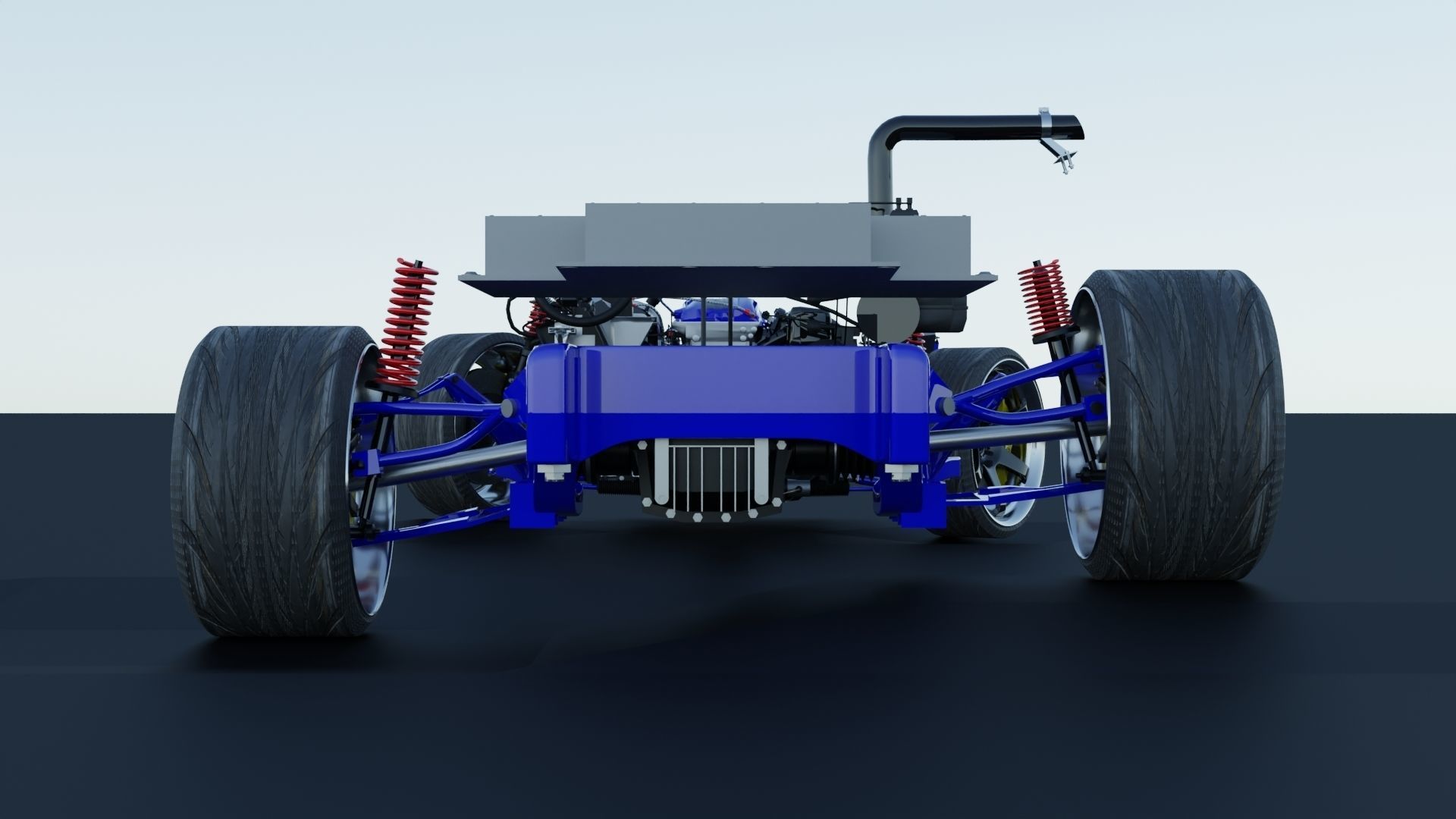 Nissan 240sx Tuned Suspension Rigged 3D model animated rigged | CGTrader