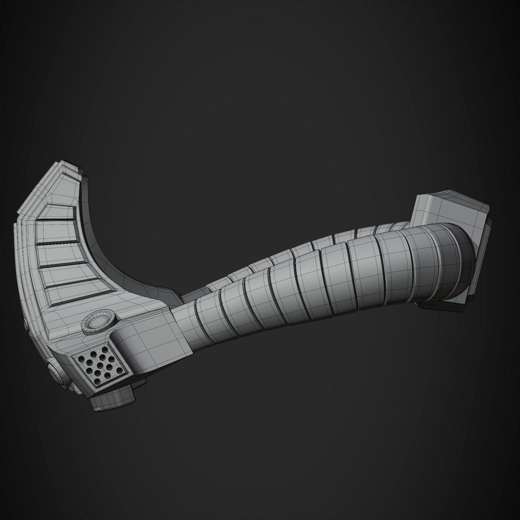 Star Wars Darth Malgus Respirator Mask for Cosplay 3D model 3D ...