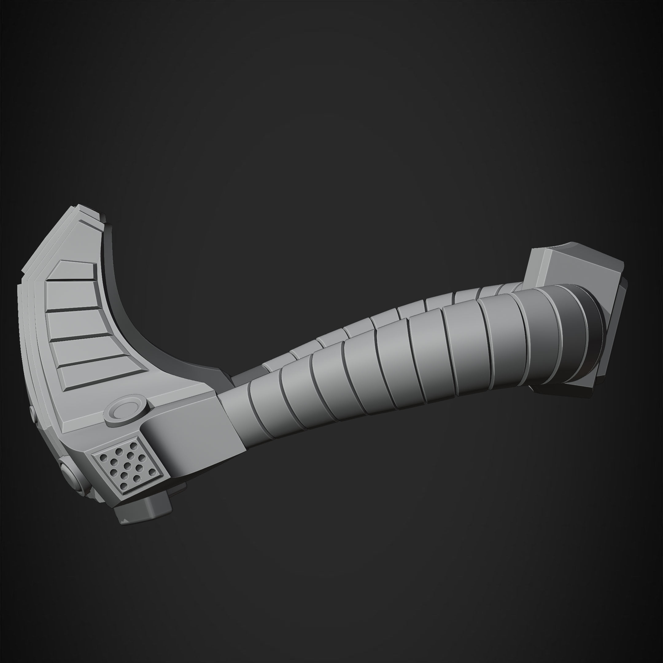 Star Wars Darth Malgus Respirator Mask for Cosplay 3D model 3D ...