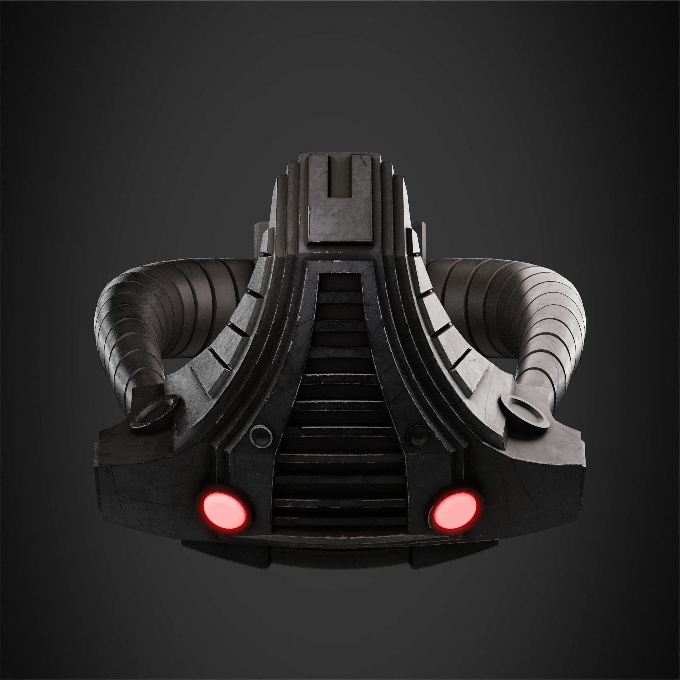 Star Wars Darth Malgus Respirator Mask for Cosplay 3D model 3D ...