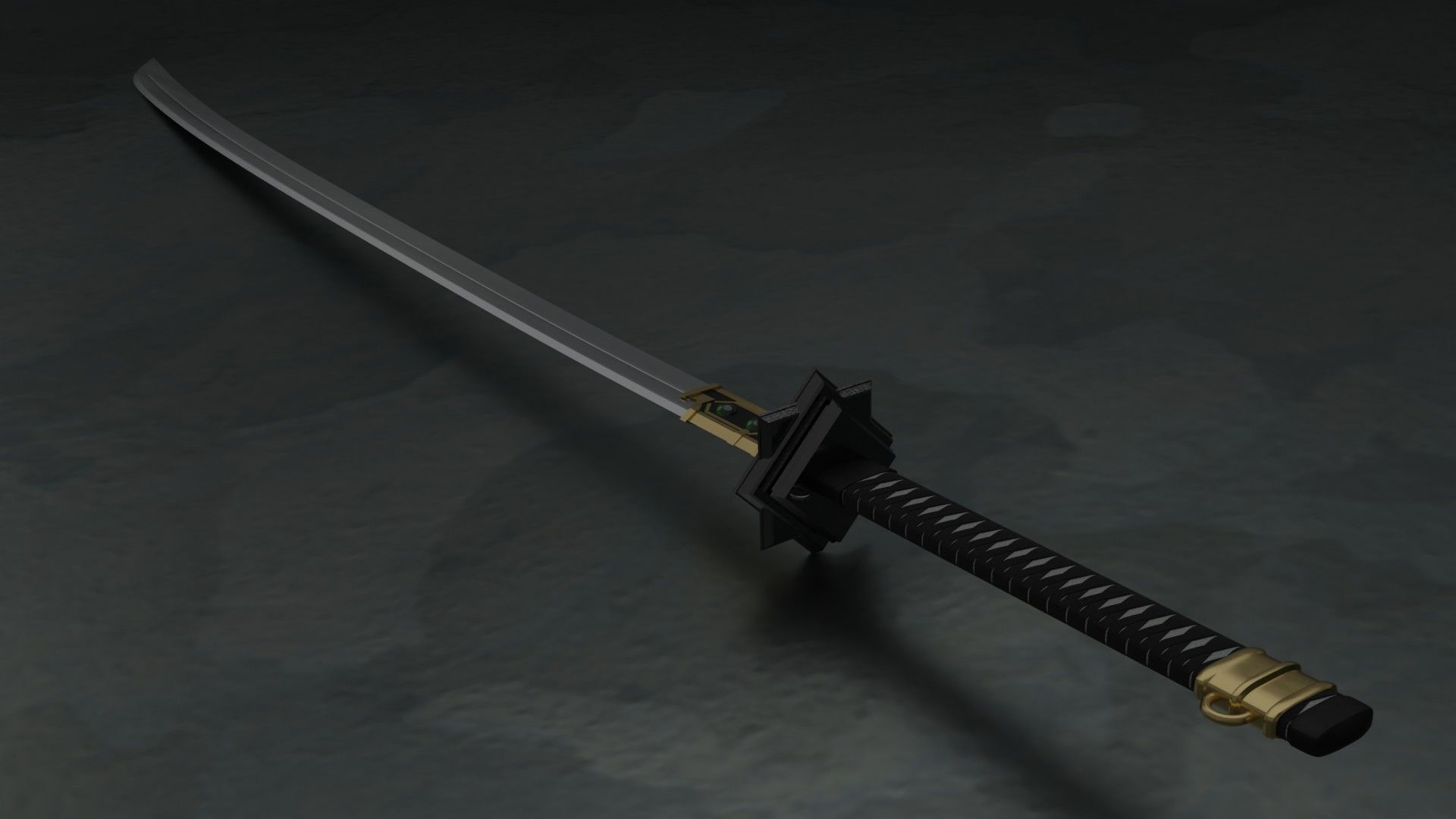 Sephiroth Nameless Katana - Final Fantasy VII Ever Crisis 3D model ...