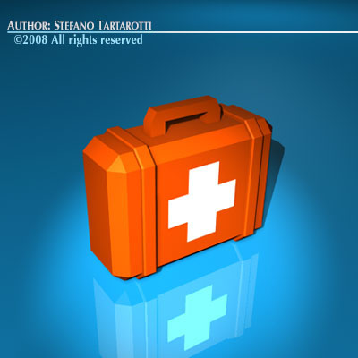 Medic kit 3D model | CGTrader
