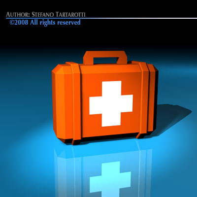 Medic kit 3D model | CGTrader
