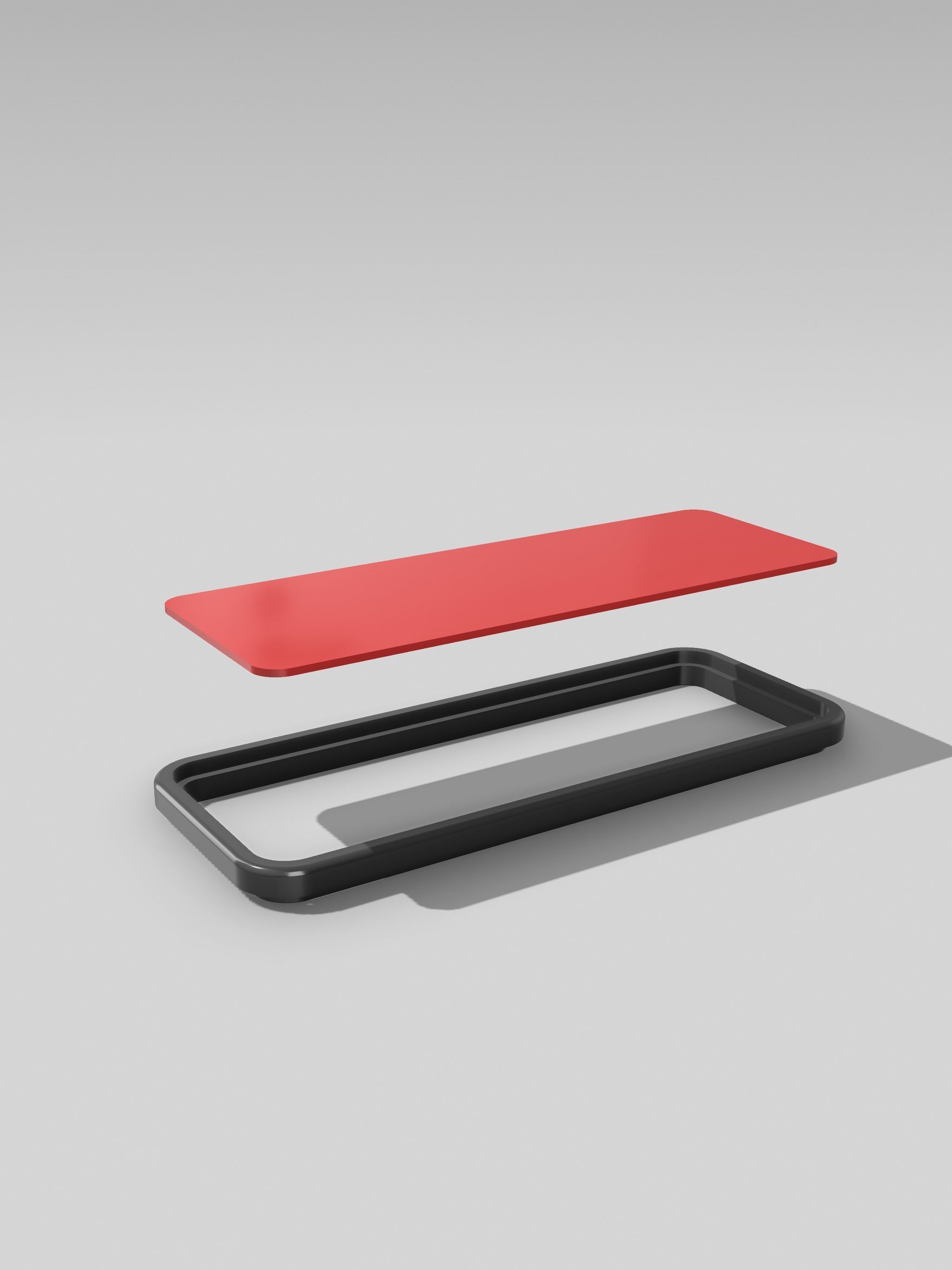 Sun roof 2 piece scale model 3D model 3D printable | CGTrader