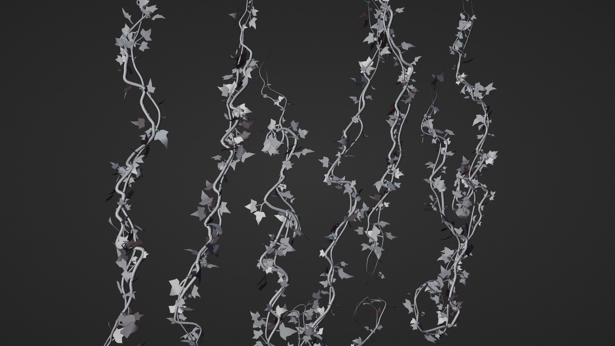 Ivy and Vines - Geometry Nodes - Blender 3D model | CGTrader