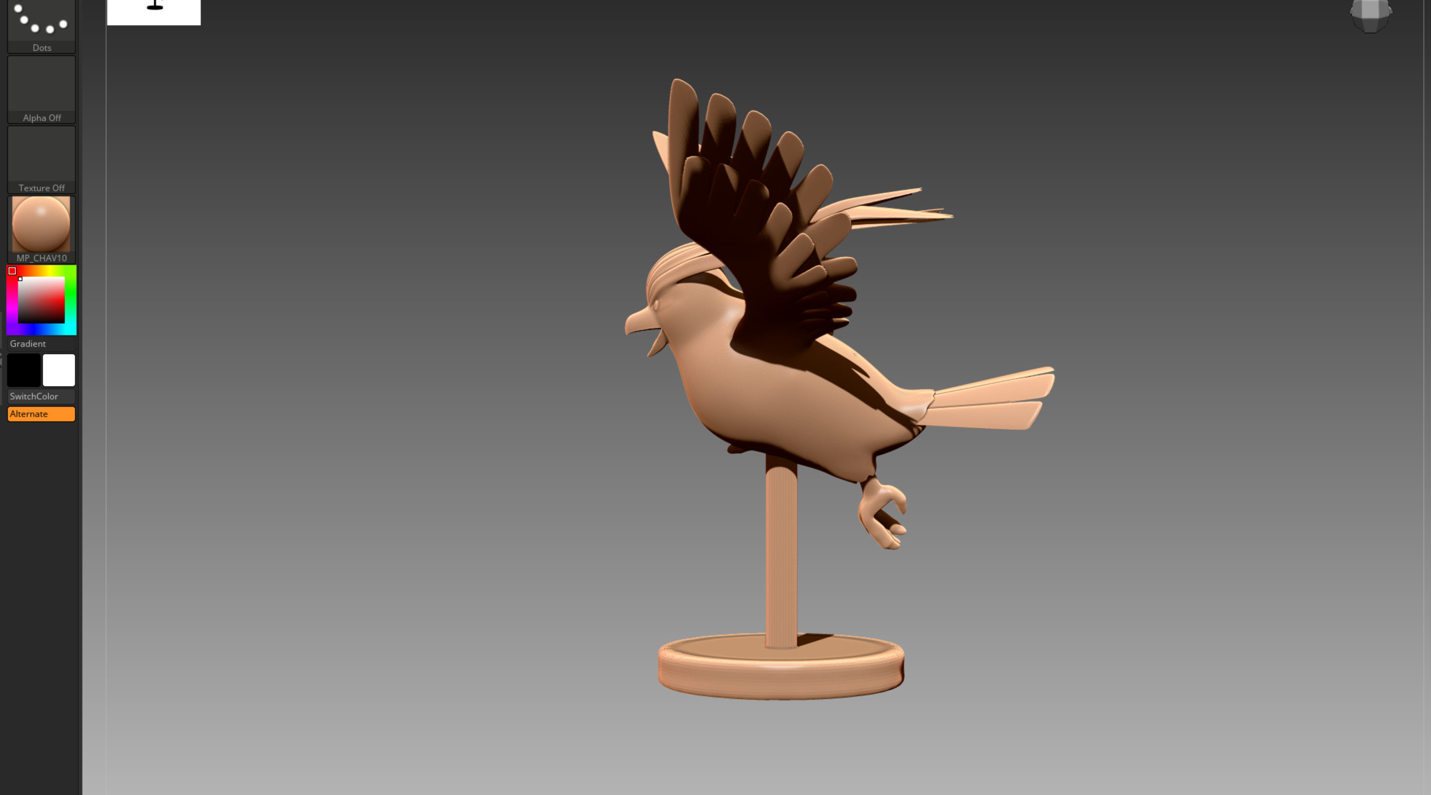 Pidgeot attacking Pokemon OBJ STL 3D model 3D printable | CGTrader